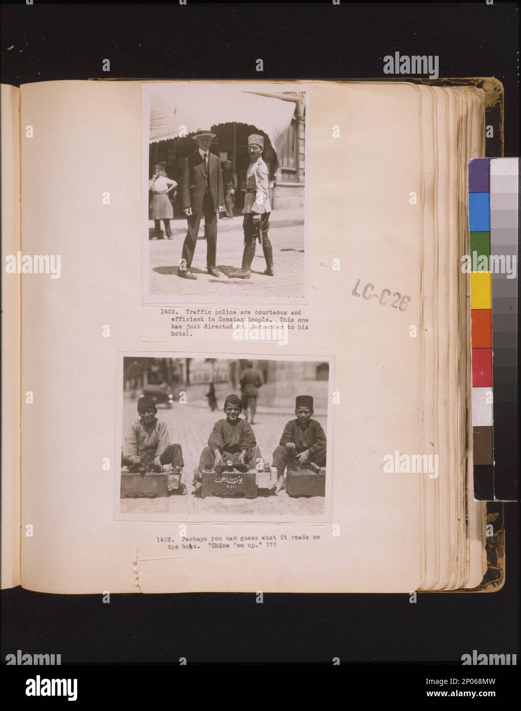 Traffic police are courteous and efficient in Constantinople. This one ...