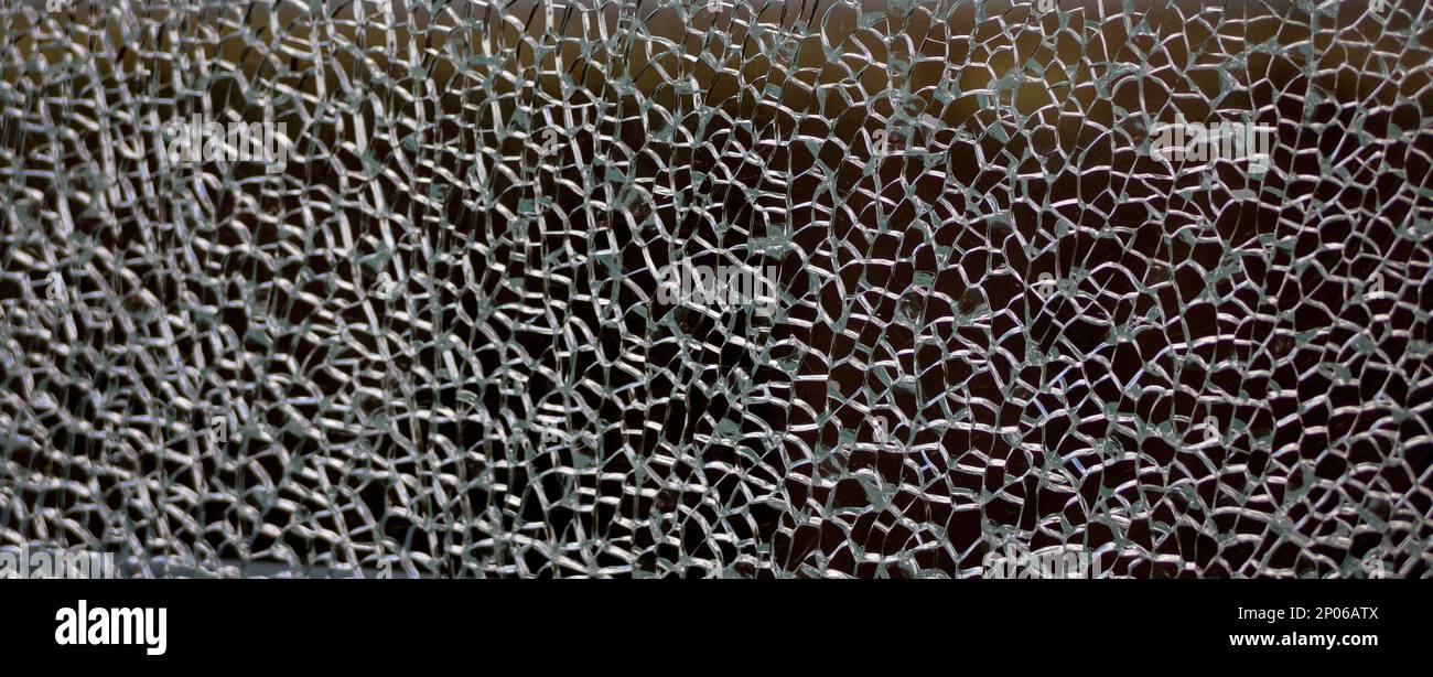 Useful texture overlay. A broken glass on. with many sharp shards ...
