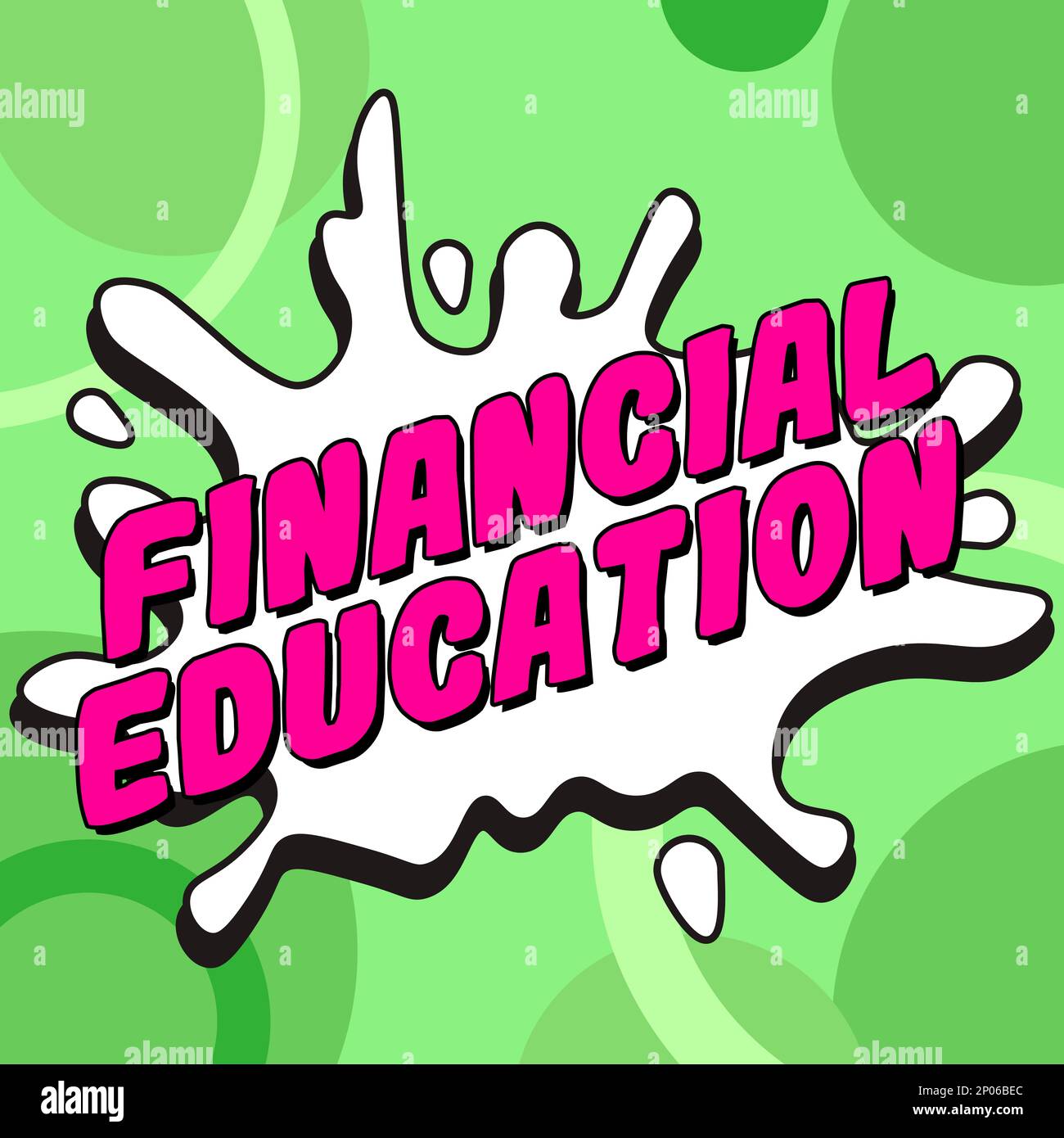 Sign displaying Financial Education. Conceptual photo Understanding ...