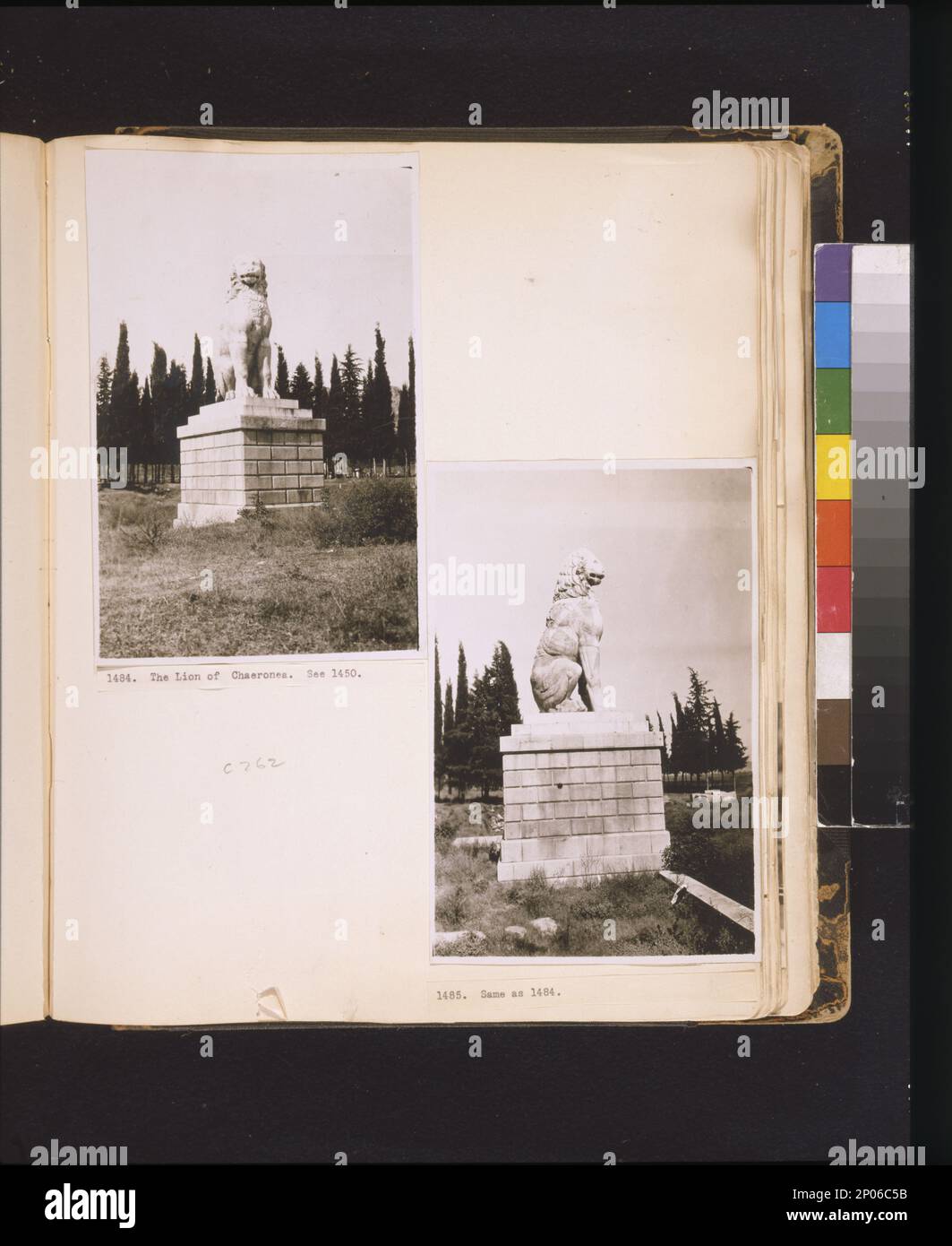 The lion of Chaeronea. See 1450. Frank and Frances Carpenter Collection ...