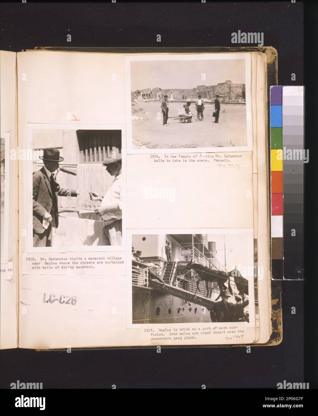 In the Temple of Justice Mr. Carpenter halts to take in the scene ...