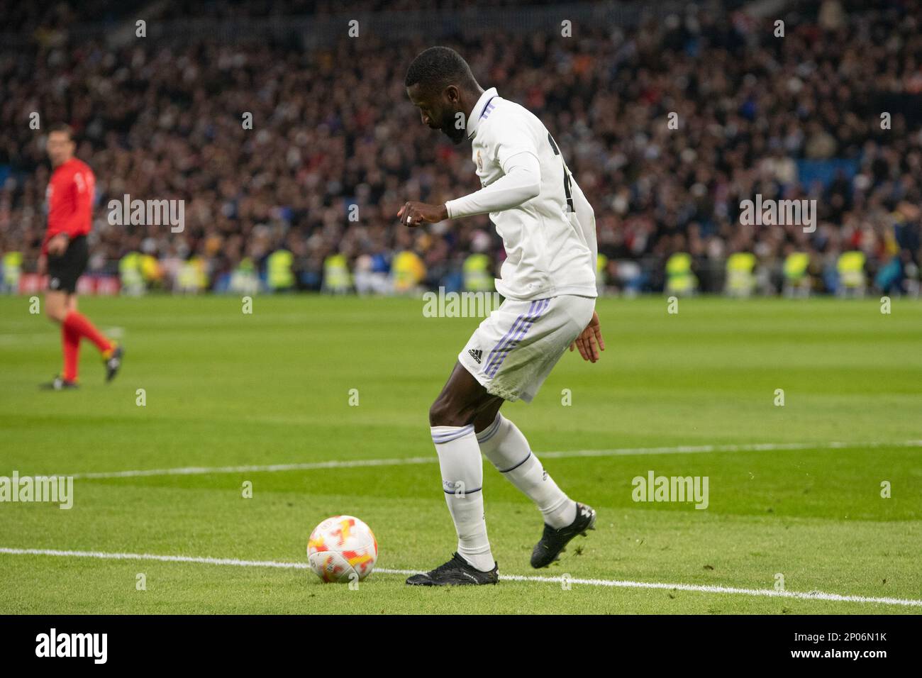 2nd March 2023; Santiago Bernabeu Stadium, Madrid, Spain, Spanish Copa ...
