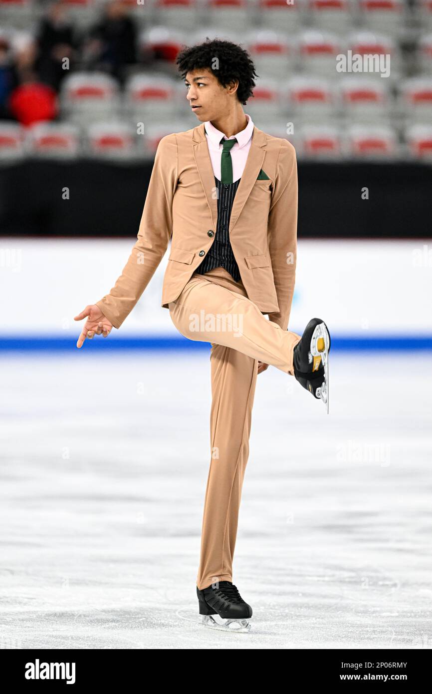 Calgary, Canada. 02/03/2023, Calgary, Canada. March 2, 2023, Noah ...