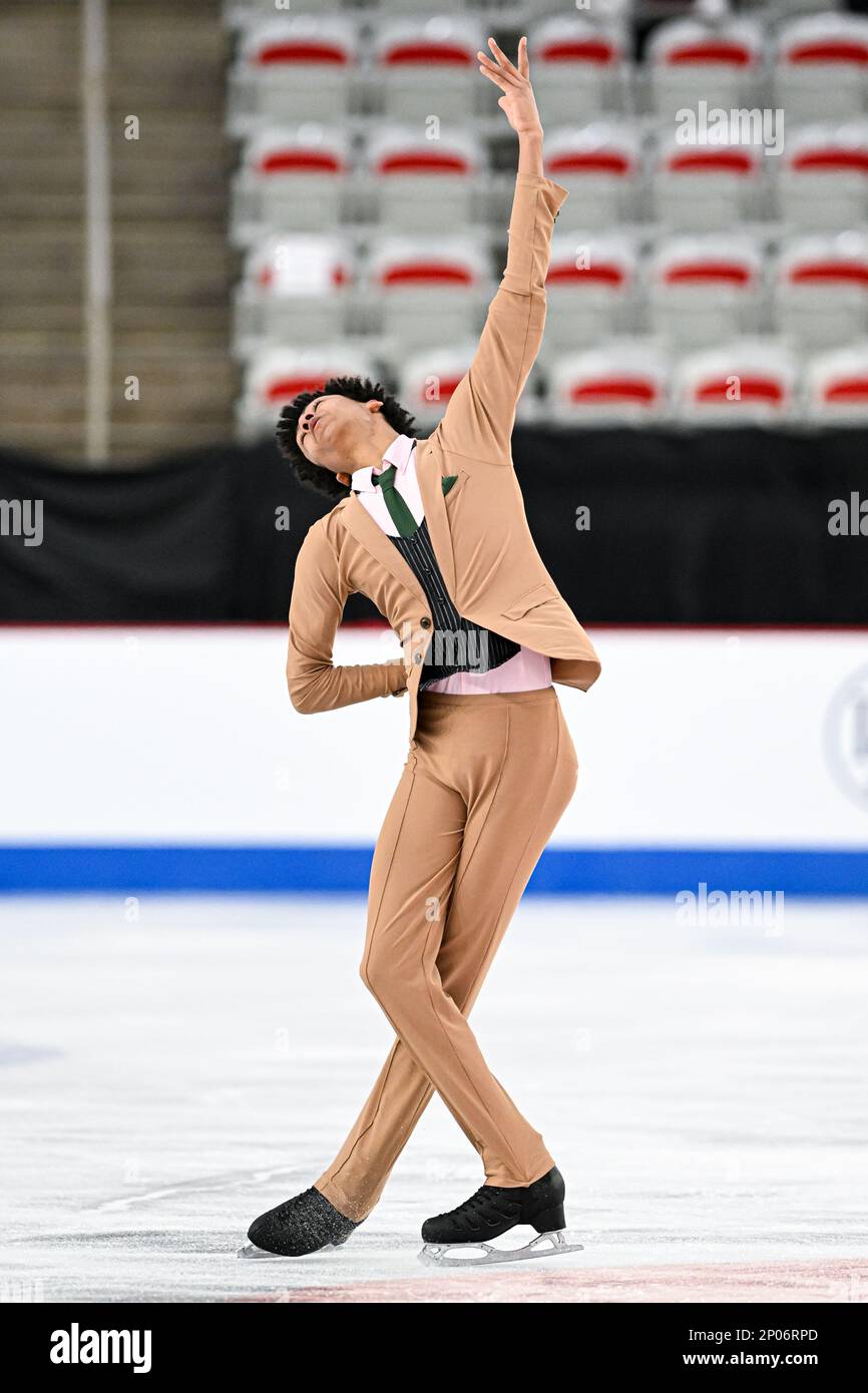 Calgary, Canada. 02/03/2023, Calgary, Canada. March 2, 2023, Noah ...