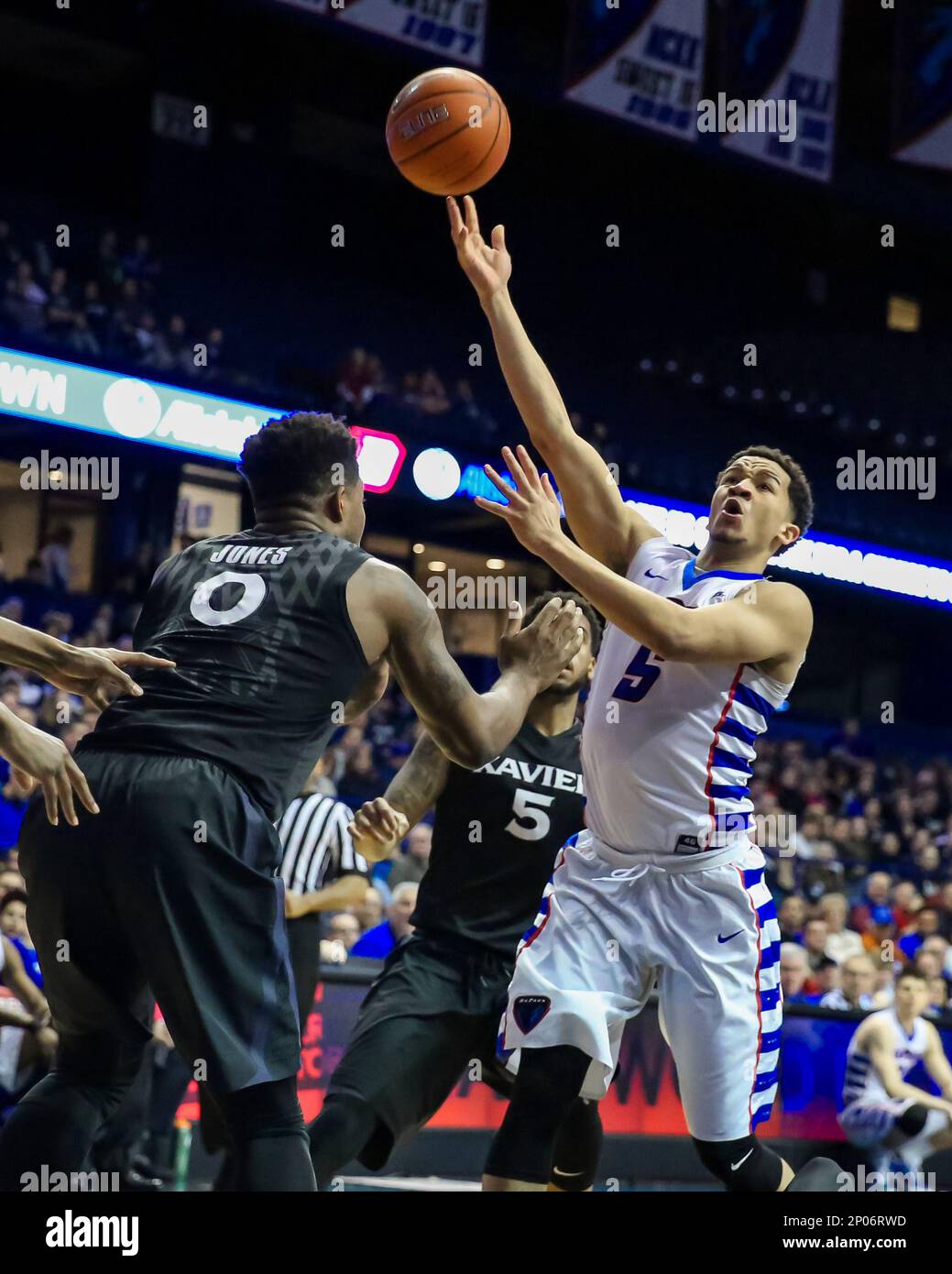 Saturday MAR 4 - DePaul Blue Demons guard Billy Garrett Jr. (5) puts up ...
