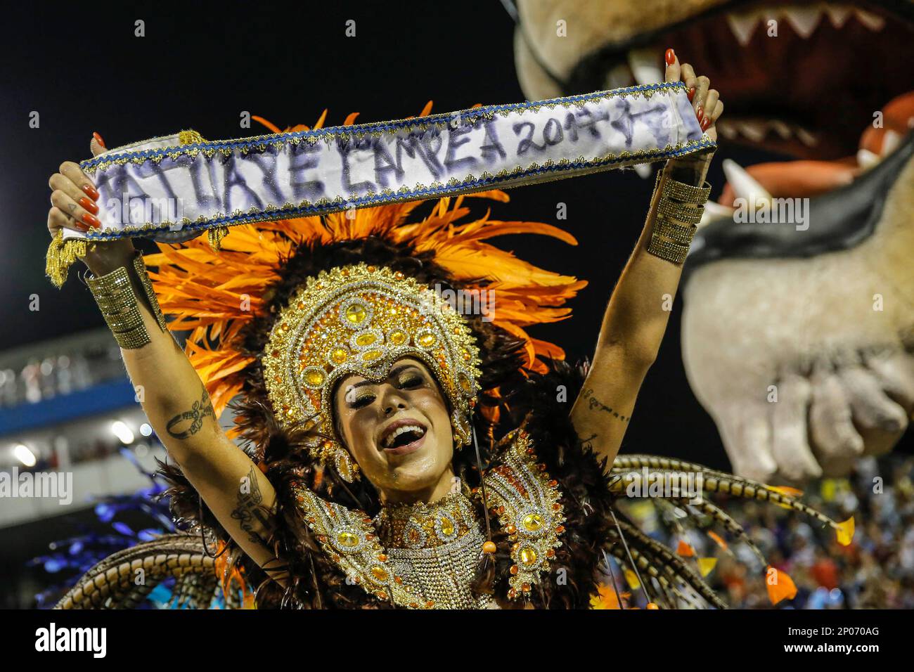 SP - Sao Paulo - 03/03/2017 - Desfile das Campeas do Carnaval de Sao ...