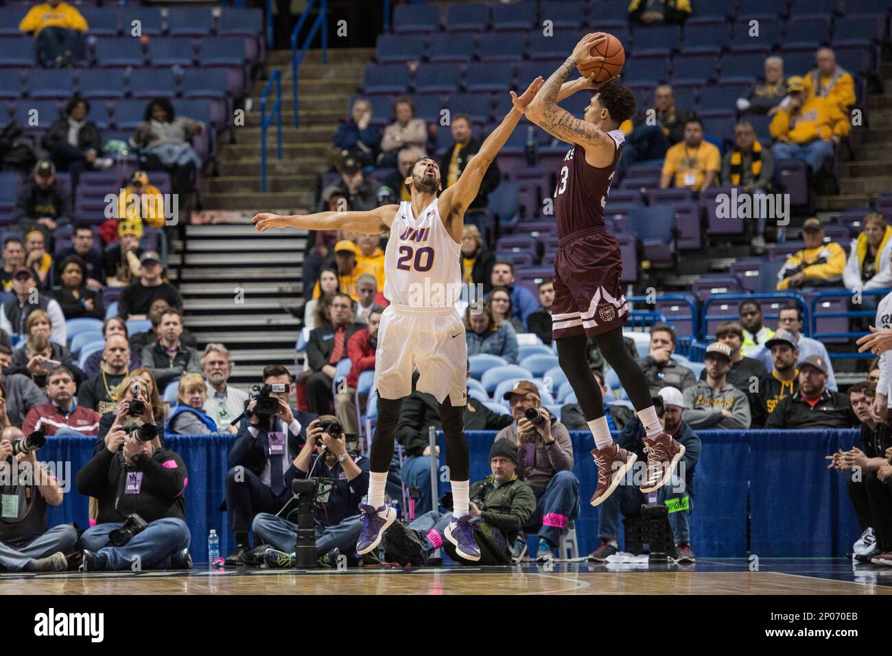 March 2, 2017 - St. Louis, Missouri, U.S - University of Northern Iowa ...