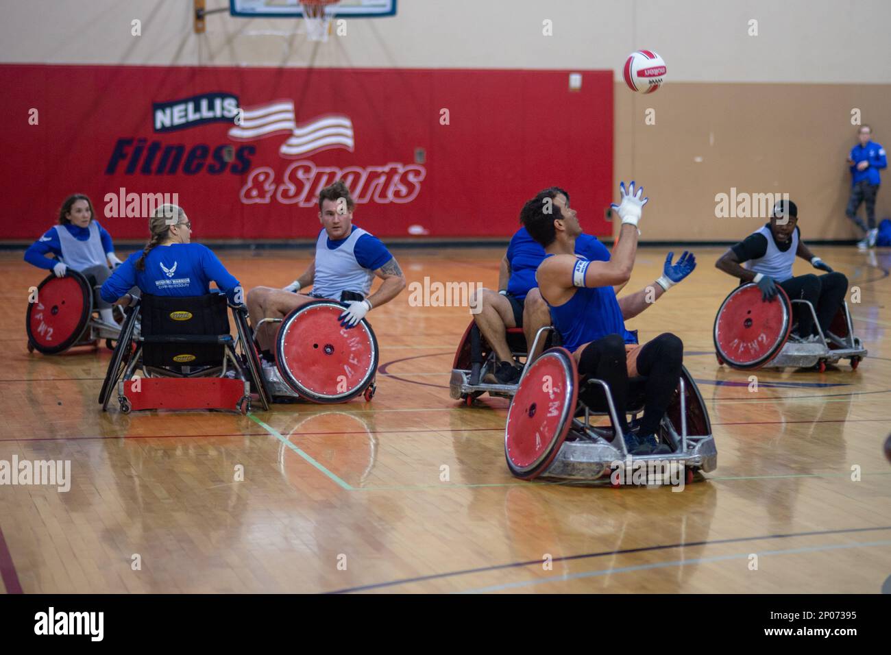 Wheelchair rugby team hi-res stock photography and images - Alamy