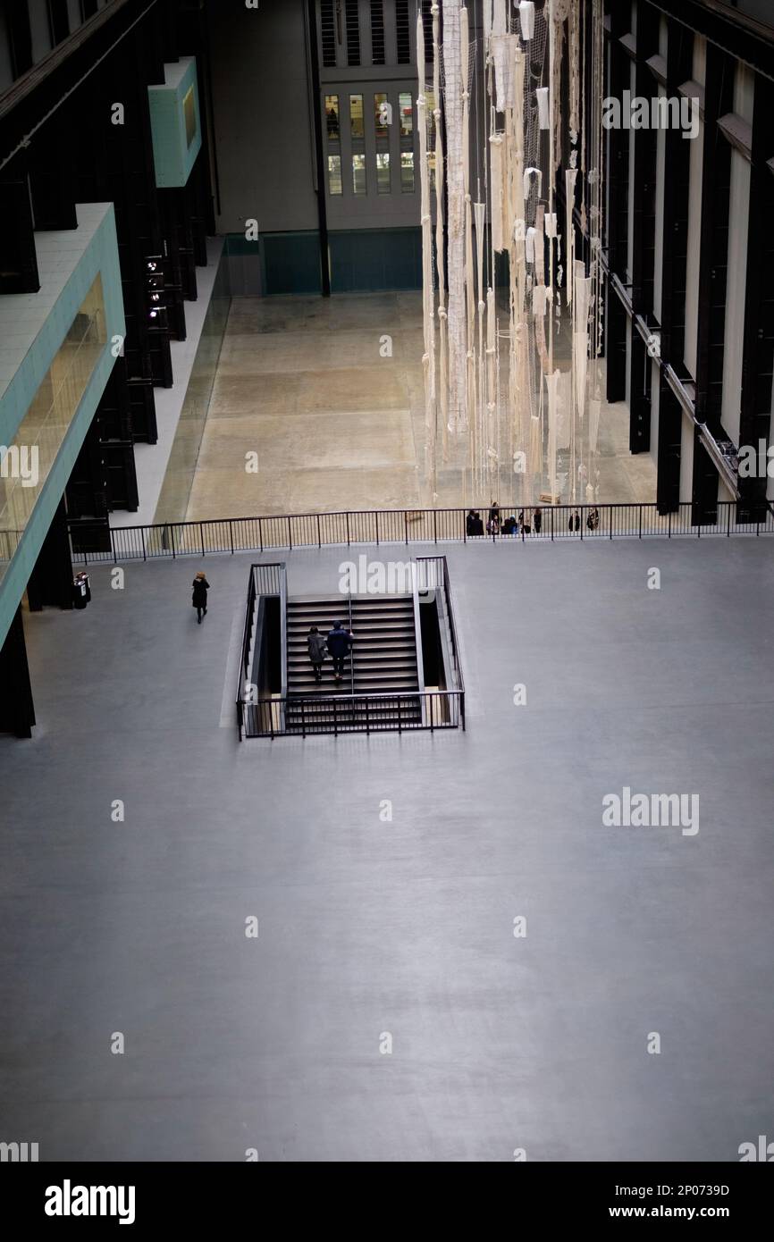 Turbine Hall in the Tate Modern Museum Stock Photo - Alamy