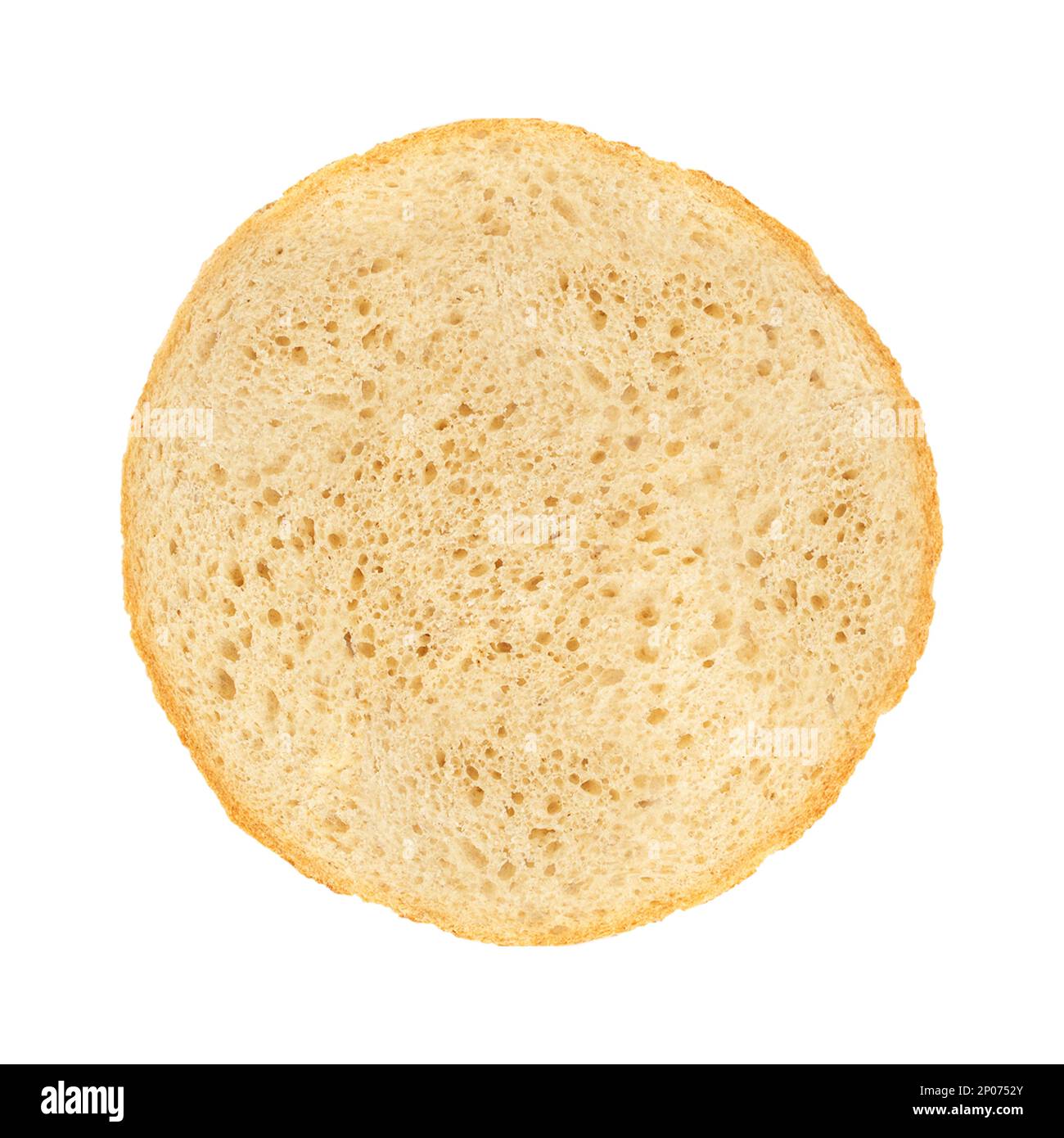 Circle bread isolated on white background Stock Photo - Alamy