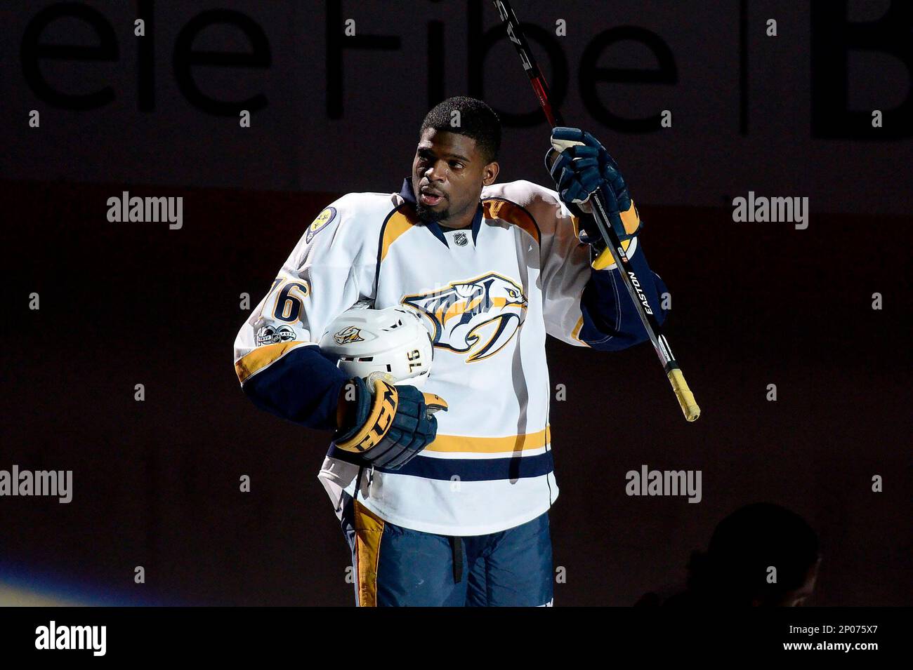 Nashville Predators' P.K. Subban salutes fans of his former team prior ...