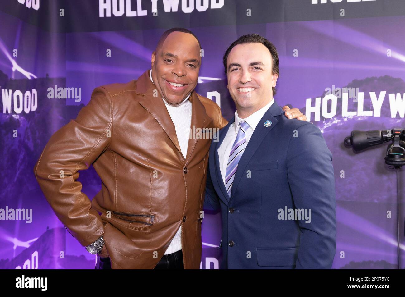 Mayor of Burbank, Konstantine Anthony with TV Host Tyrone Jackson on ...