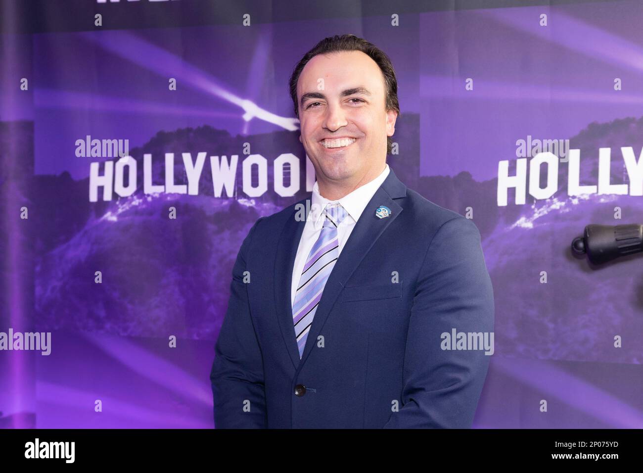 Mayor of Burbank, Konstantine Anthony on the set of Hot in Hollywood ...