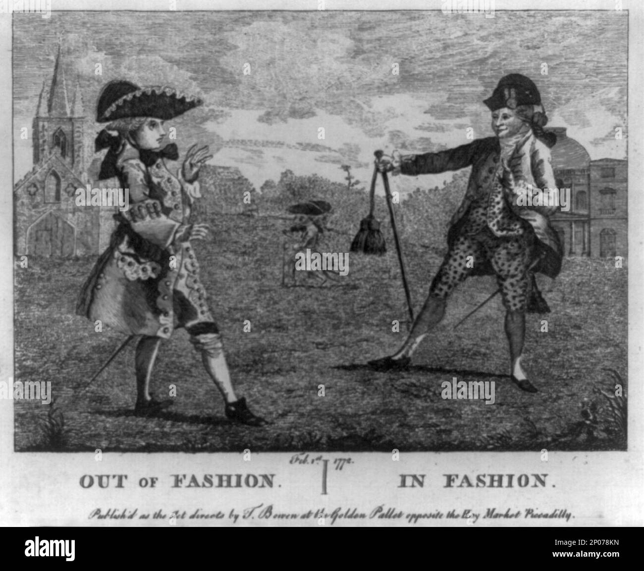 Out of fashion. In fashion. British Cartoon Prints Collection , This ...