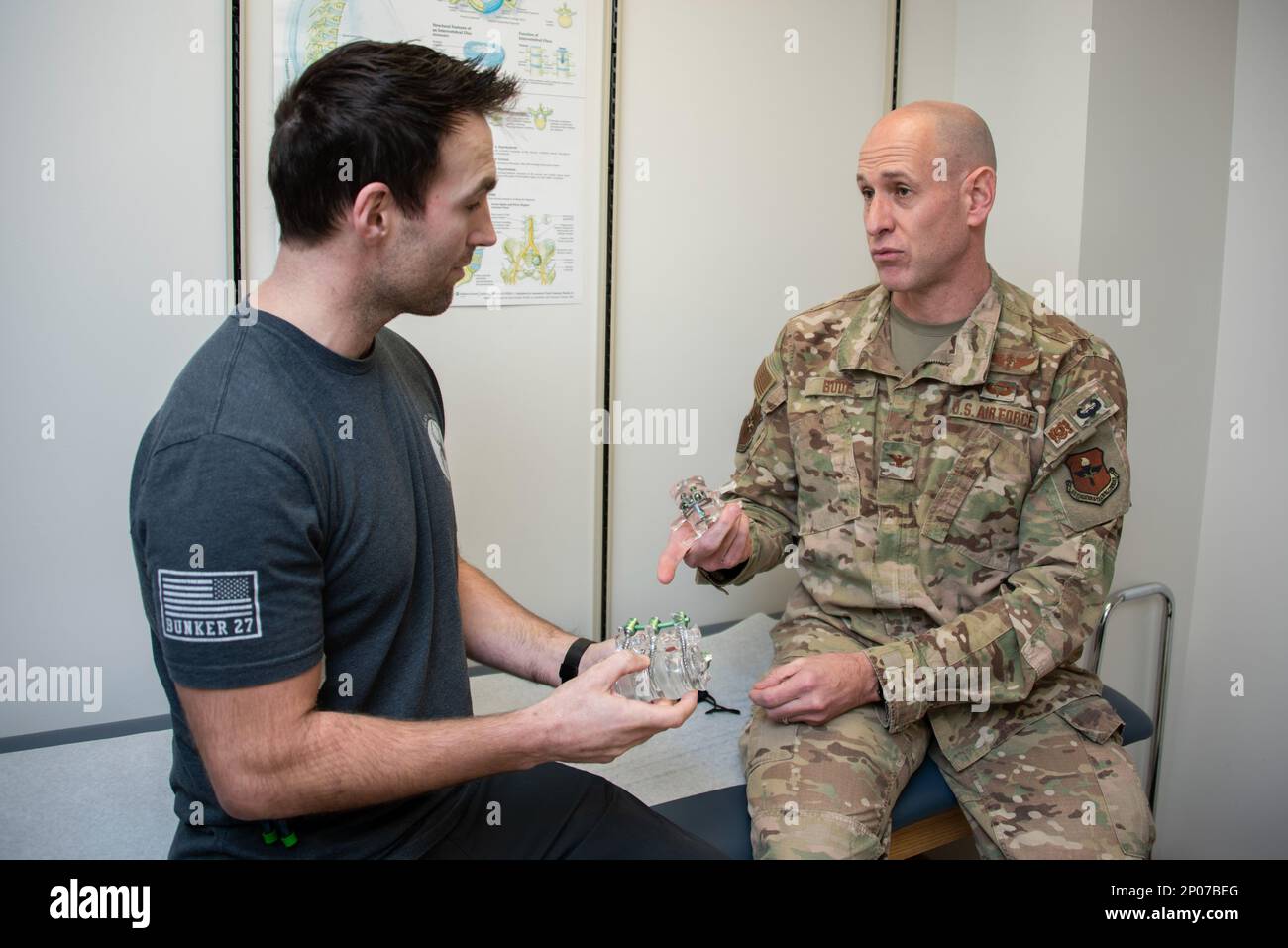 Air Force Col. (Dr.) Kenneth Bode, orthopedic spine surgeon, discusses ...