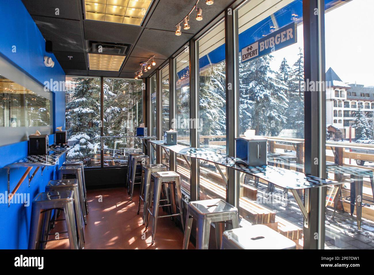 The new Expert Burger in Lionshead will have a west-facing patio, and ...
