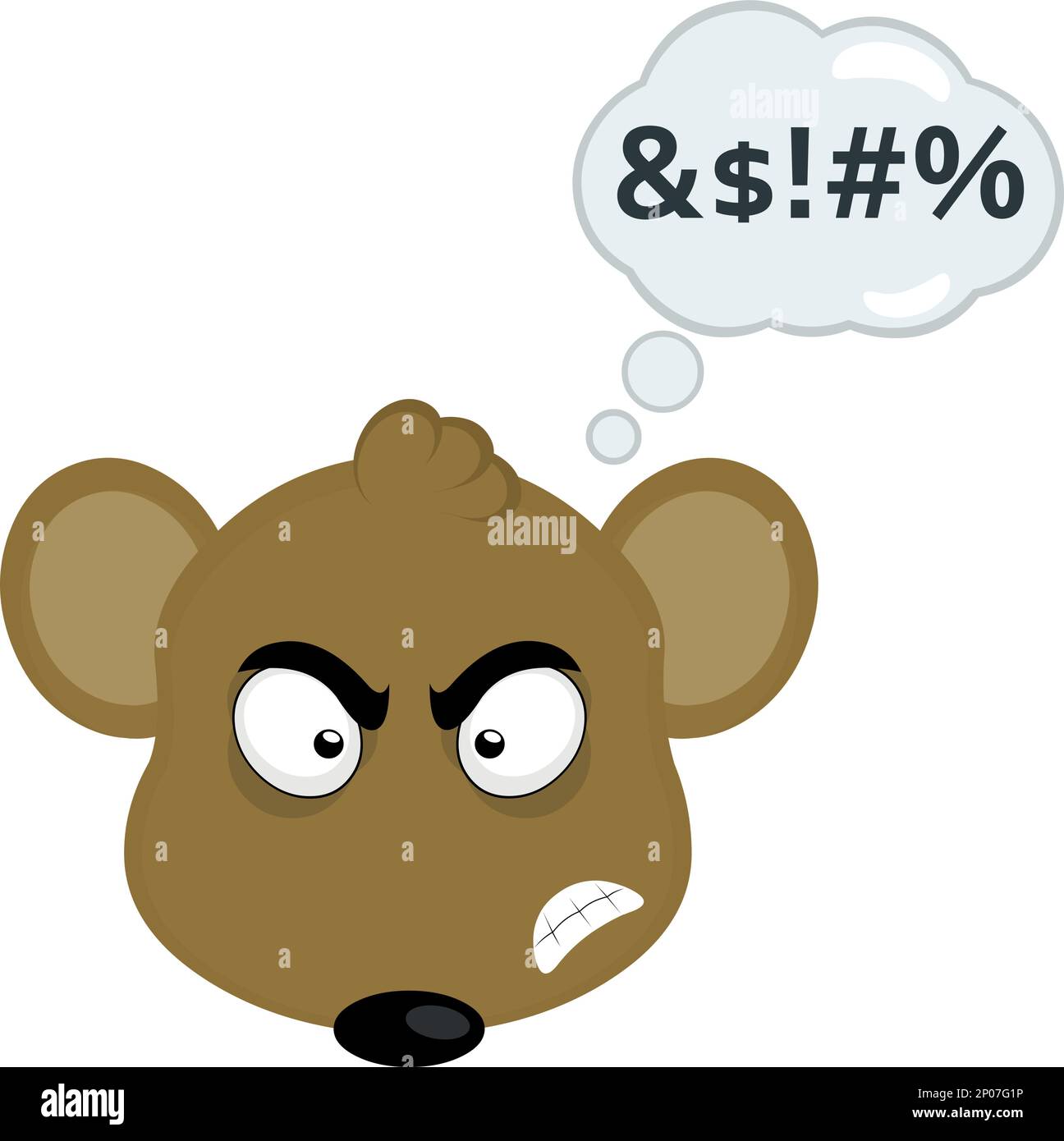 Angry mouse Stock Vector Images - Alamy