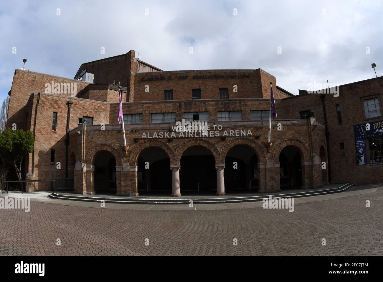 Feb 24, 2017; Seattle, WA, USA; General overall view of Alaska Airlines ...