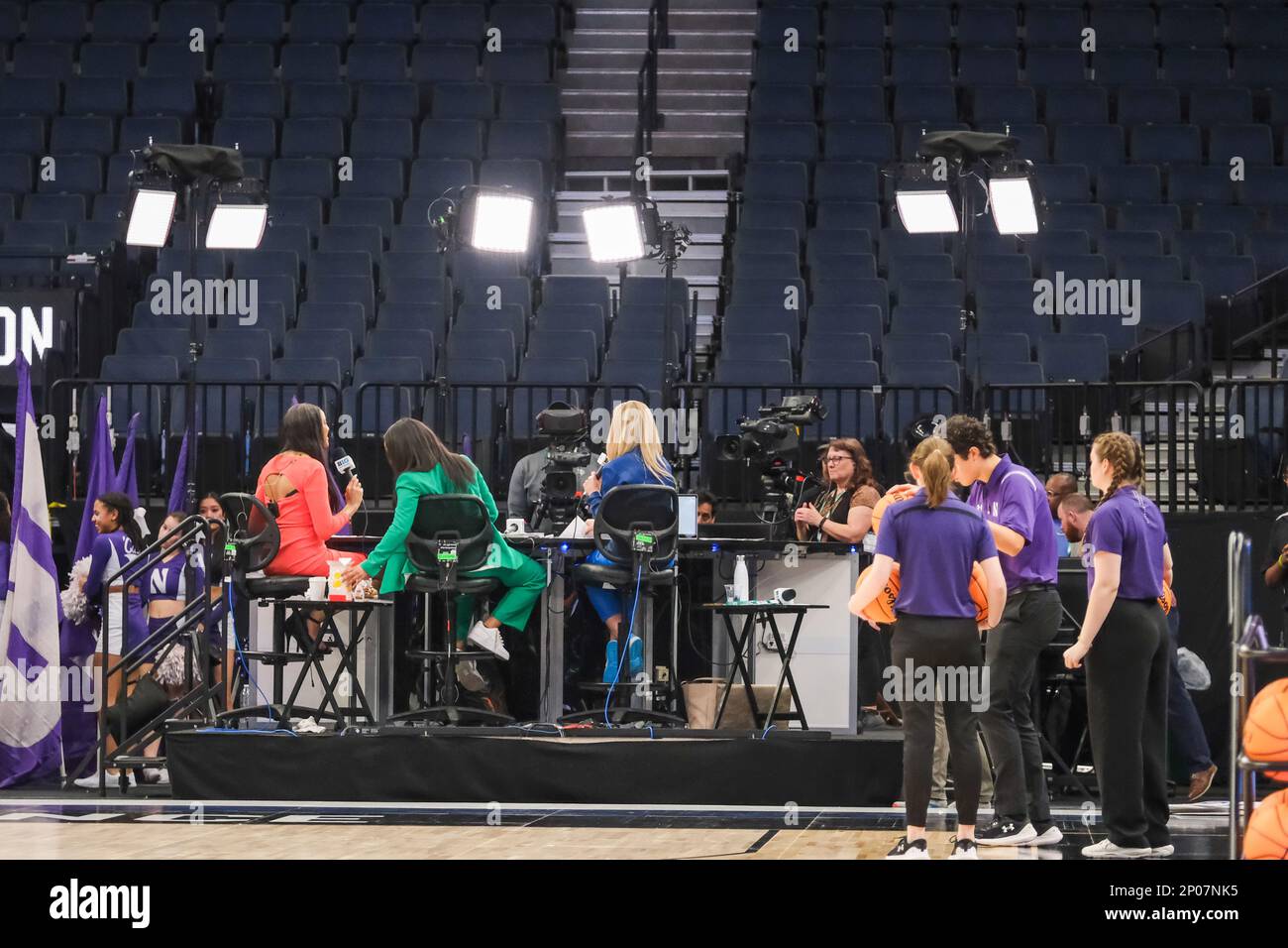 Broadcast booth hi-res stock photography and images - Alamy