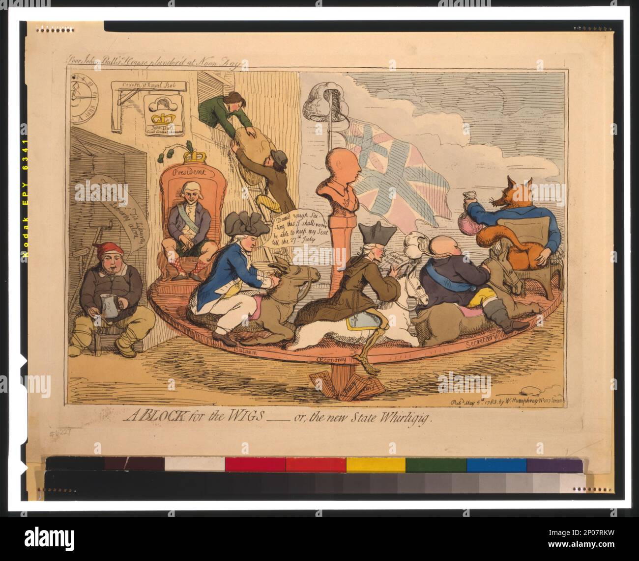 Edmund burke cartoon hi-res stock photography and images - Alamy