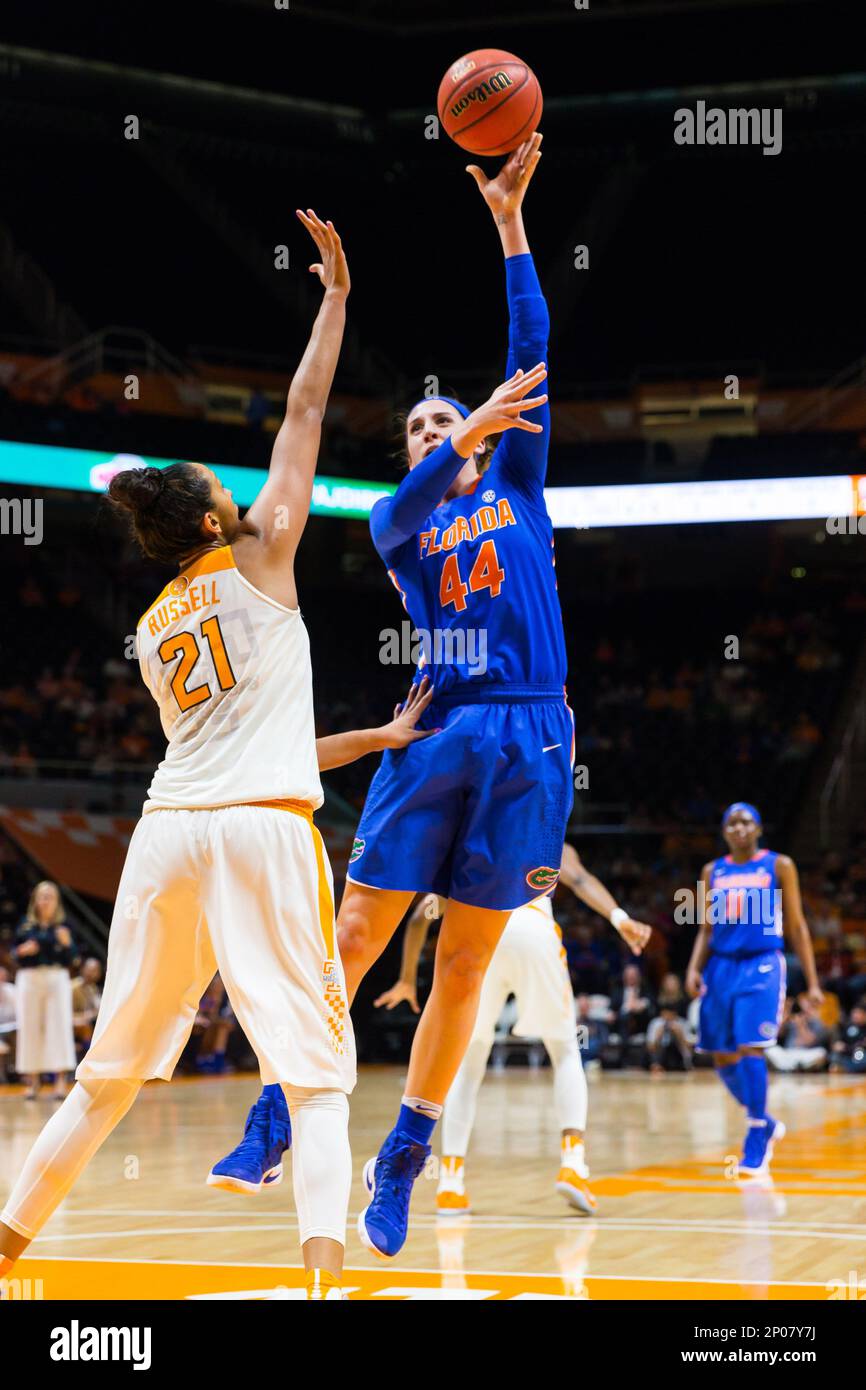 February 23, 2017: Haley Lorenzen #44 of the Florida Gators shoots the ...