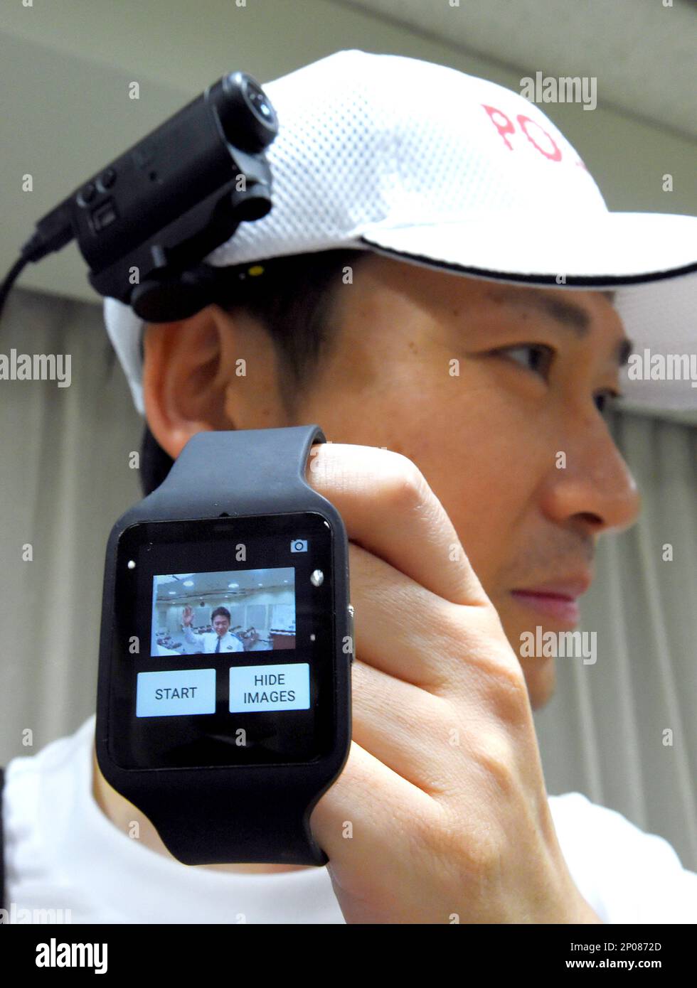 A watch-like device and a camera that will be worn by “running police ...