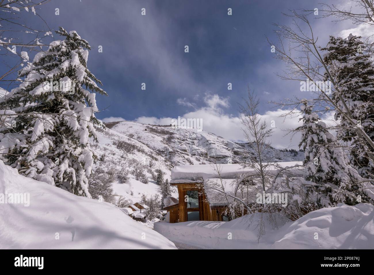 The Sundance Resort in winter, also known as Sundance Mountain Resort ...