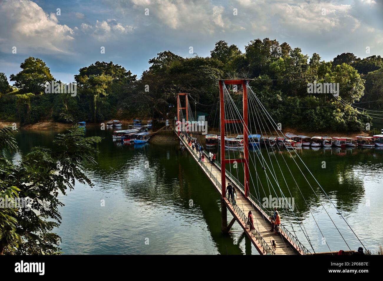 Kaptai Hanging Bridge, Jhulonto Bridge, Rangamati, Chittagong Hill ...