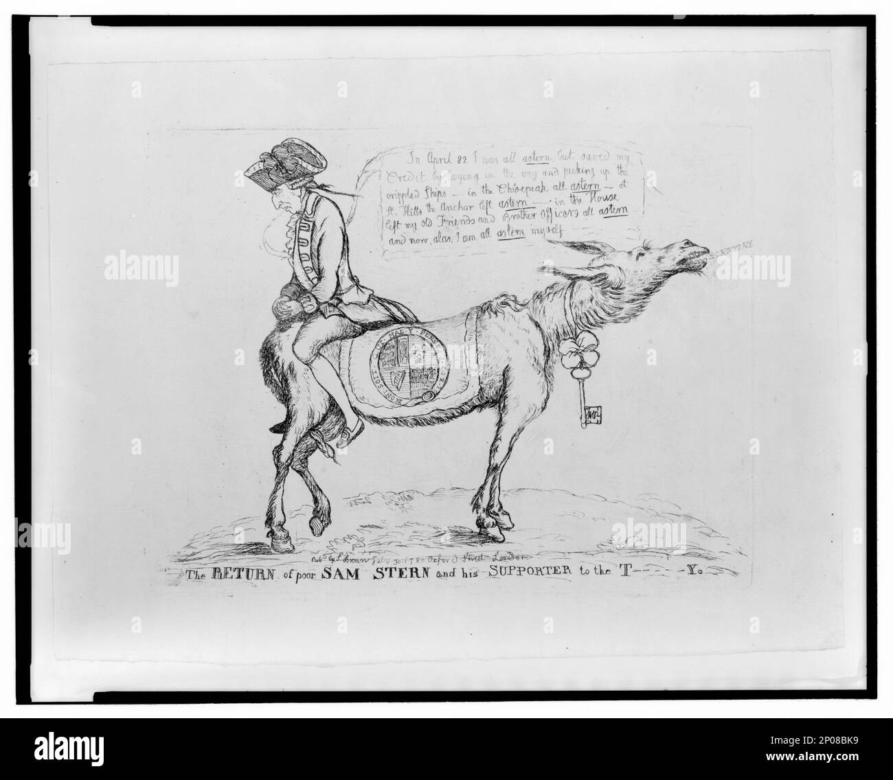 The return of poor Sam Stern and his supporter to the T y. British ...