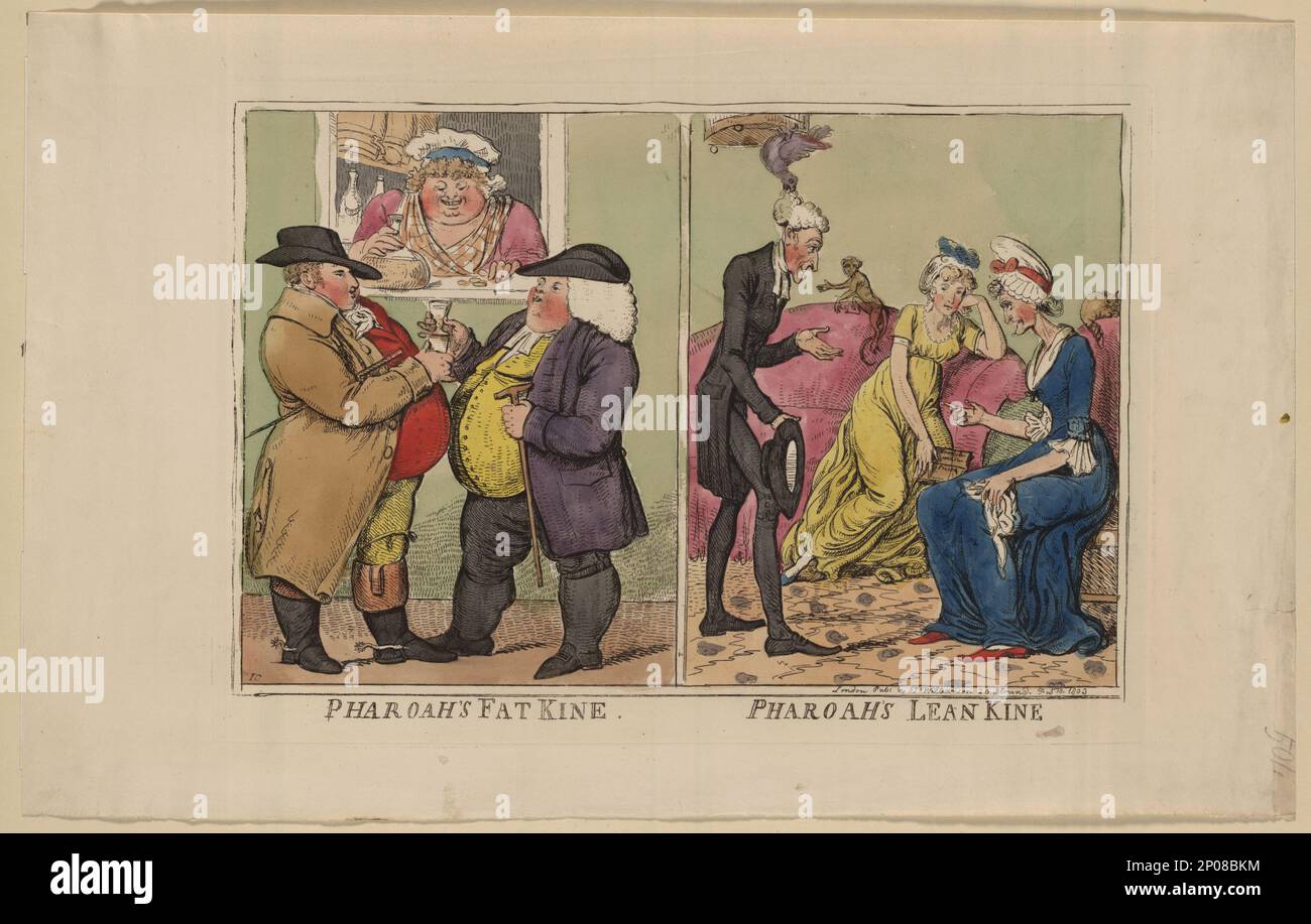 Obesity 1800 1810 hi-res stock photography and images - Alamy