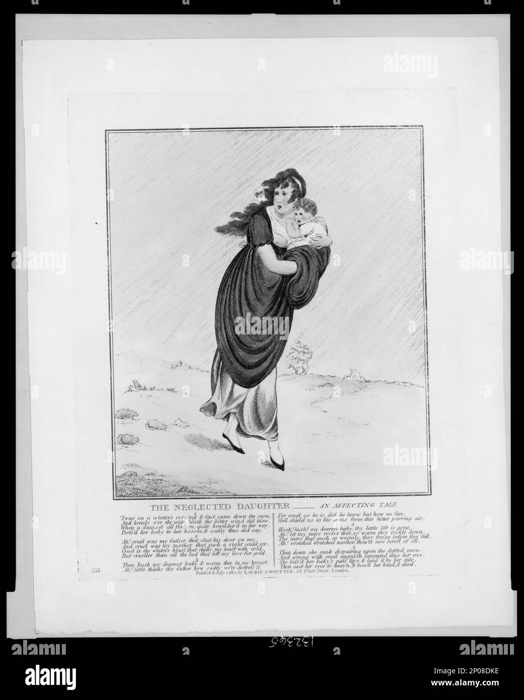 The neglected daughter, an affecting tale. British Cartoon Prints ...