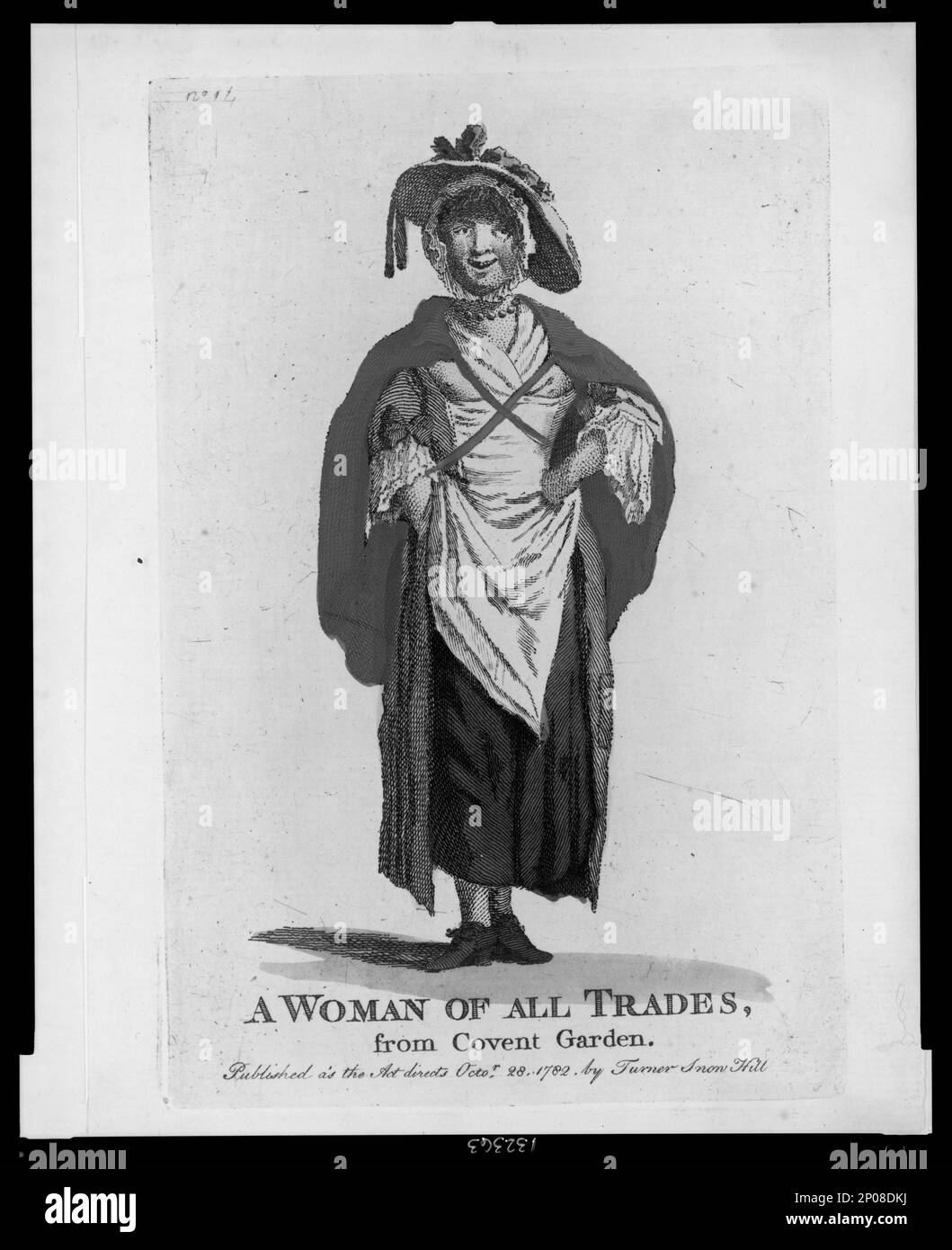 A Woman of all trades, from Covent Garden. Forms part of British ...