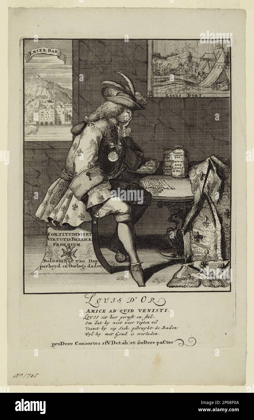 Louis xiv king of france 1638 1715 hi-res stock photography and images ...