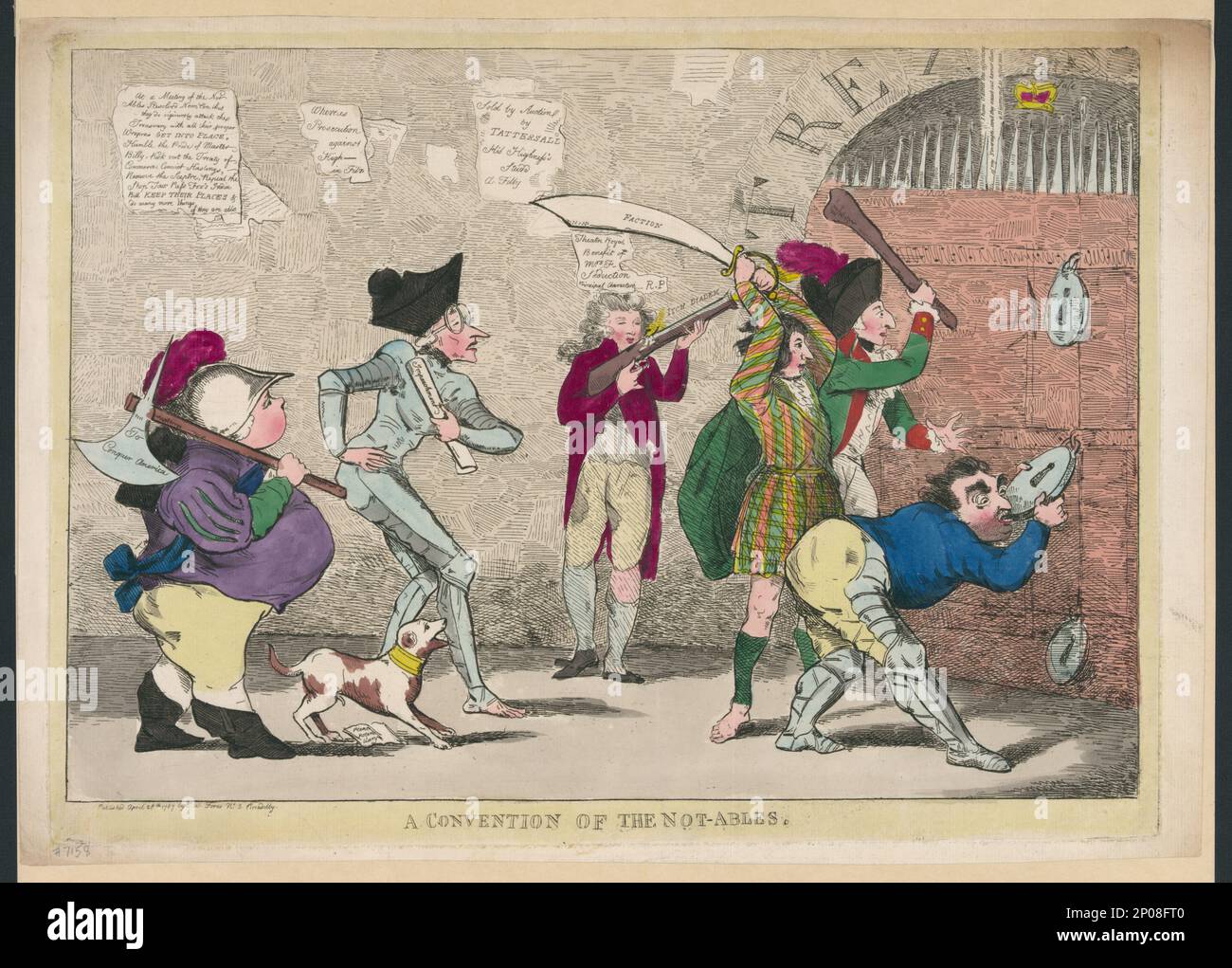 Edmund burke cartoon hi-res stock photography and images - Alamy