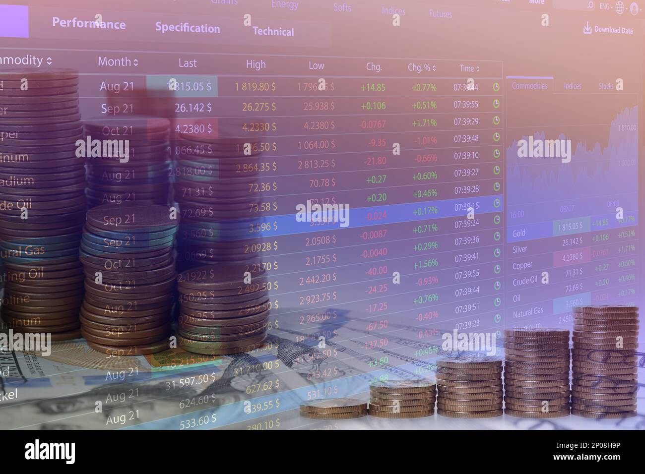 American electronic stock exchange hi-res stock photography and images ...