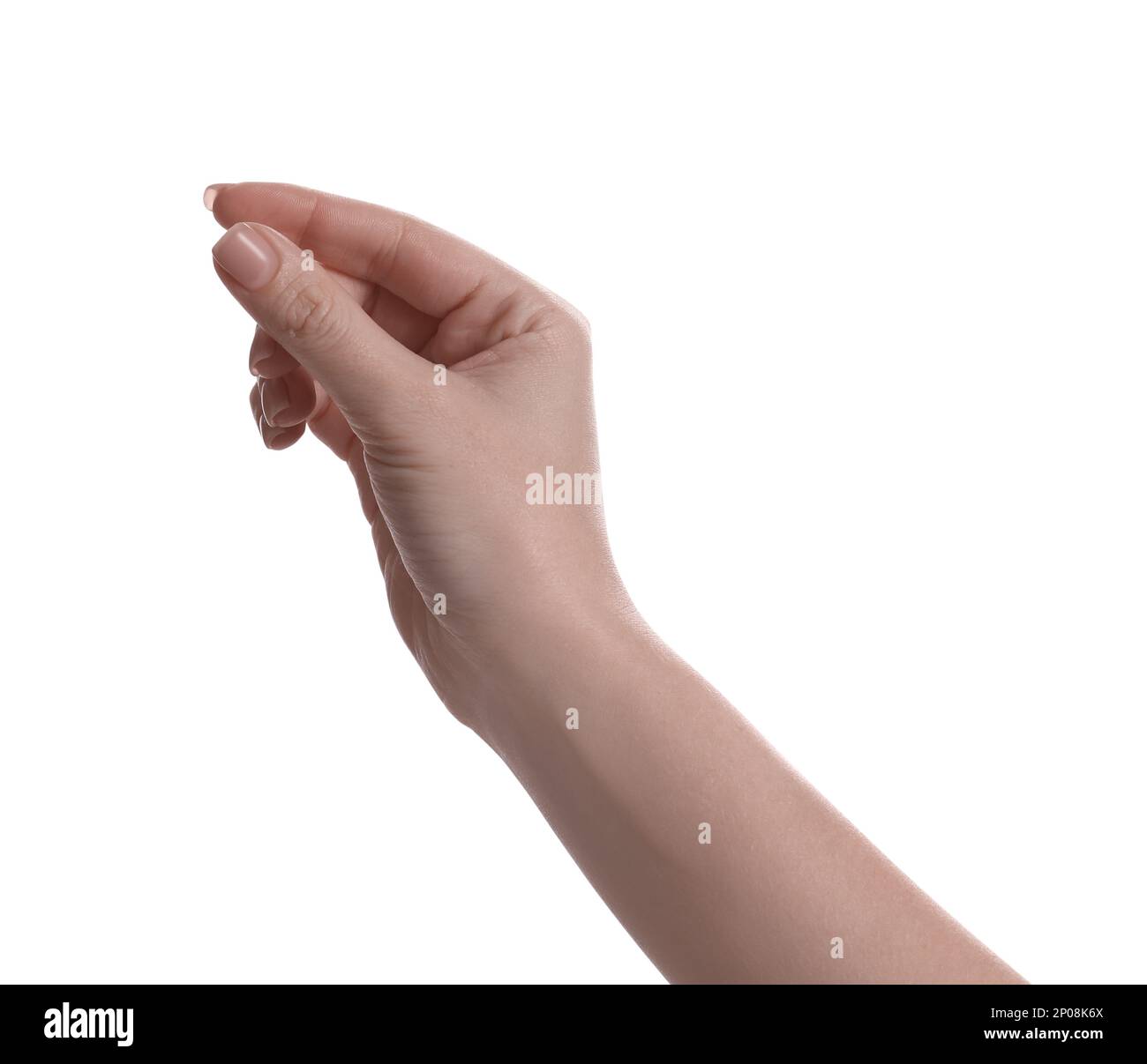 Girl holding something small hi-res stock photography and images - Alamy