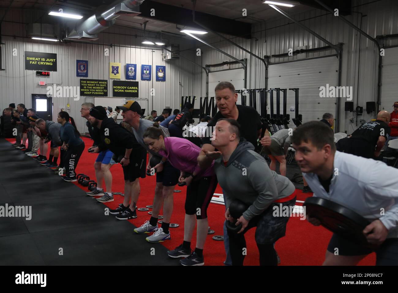 230201-A-ZT447-1001 Dan John, author and Olympic coach, instructs ...