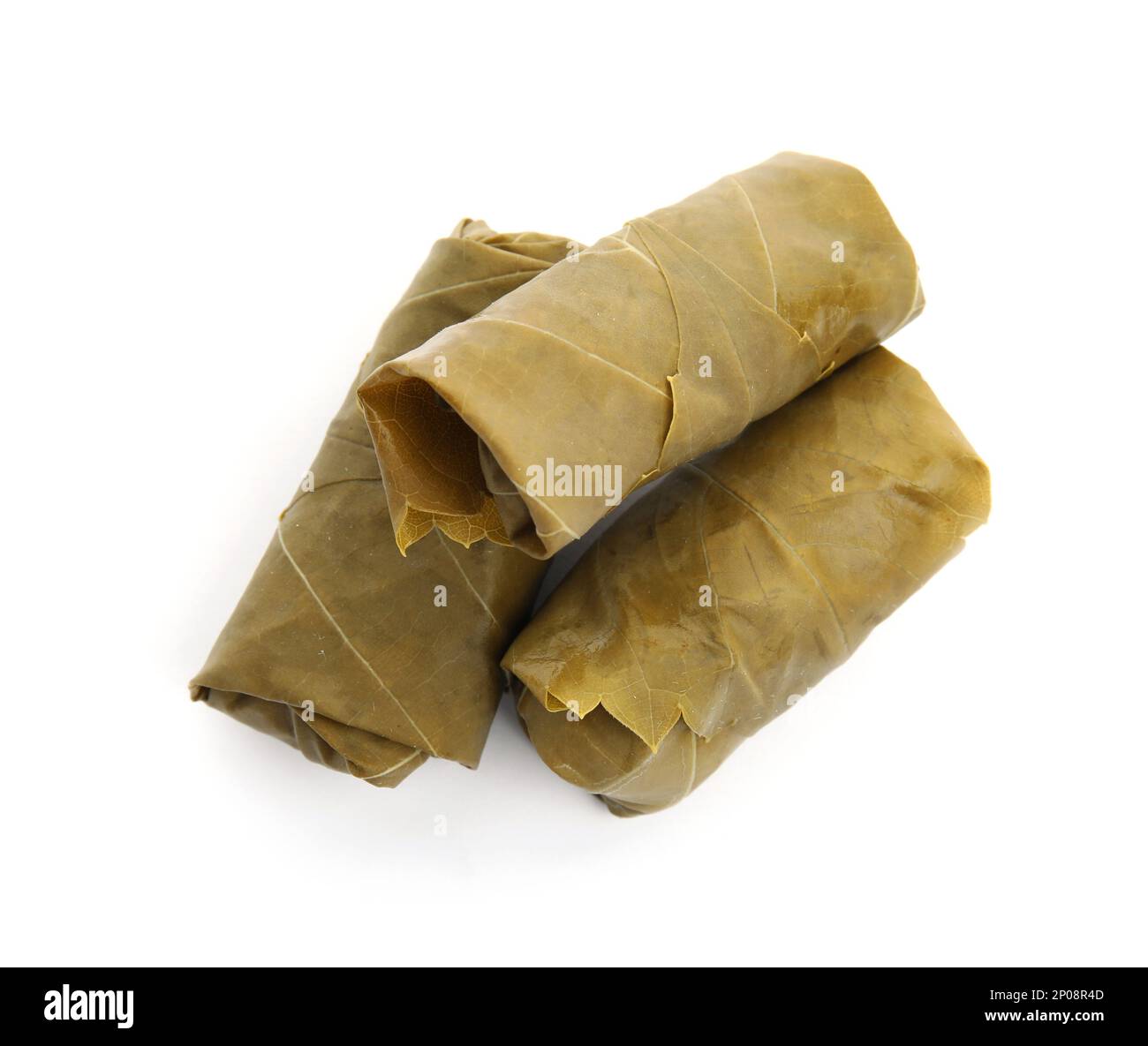 Wrapped grape leaves Cut Out Stock Images & Pictures - Alamy