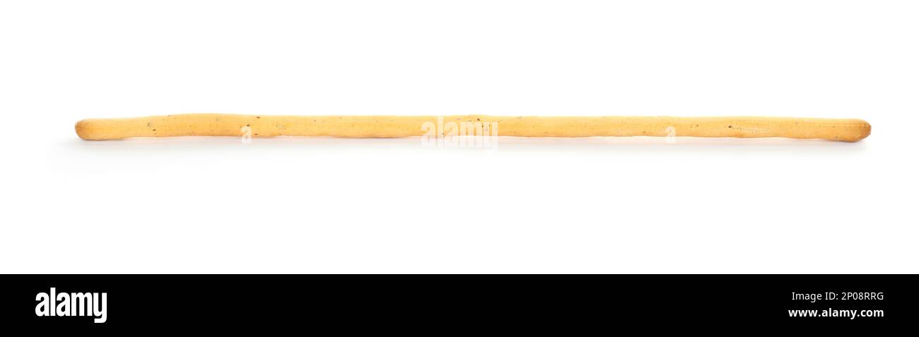 Fresh delicious grissini stick isolated on white Stock Photo - Alamy