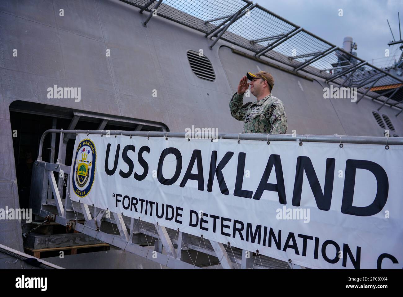 SINGAPORE (Feb. 3, 2023) Cmdr. Andrew Laidler, the former executive ...