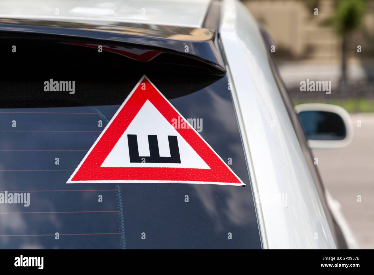 Studded tire sign hi-res stock photography and images - Alamy