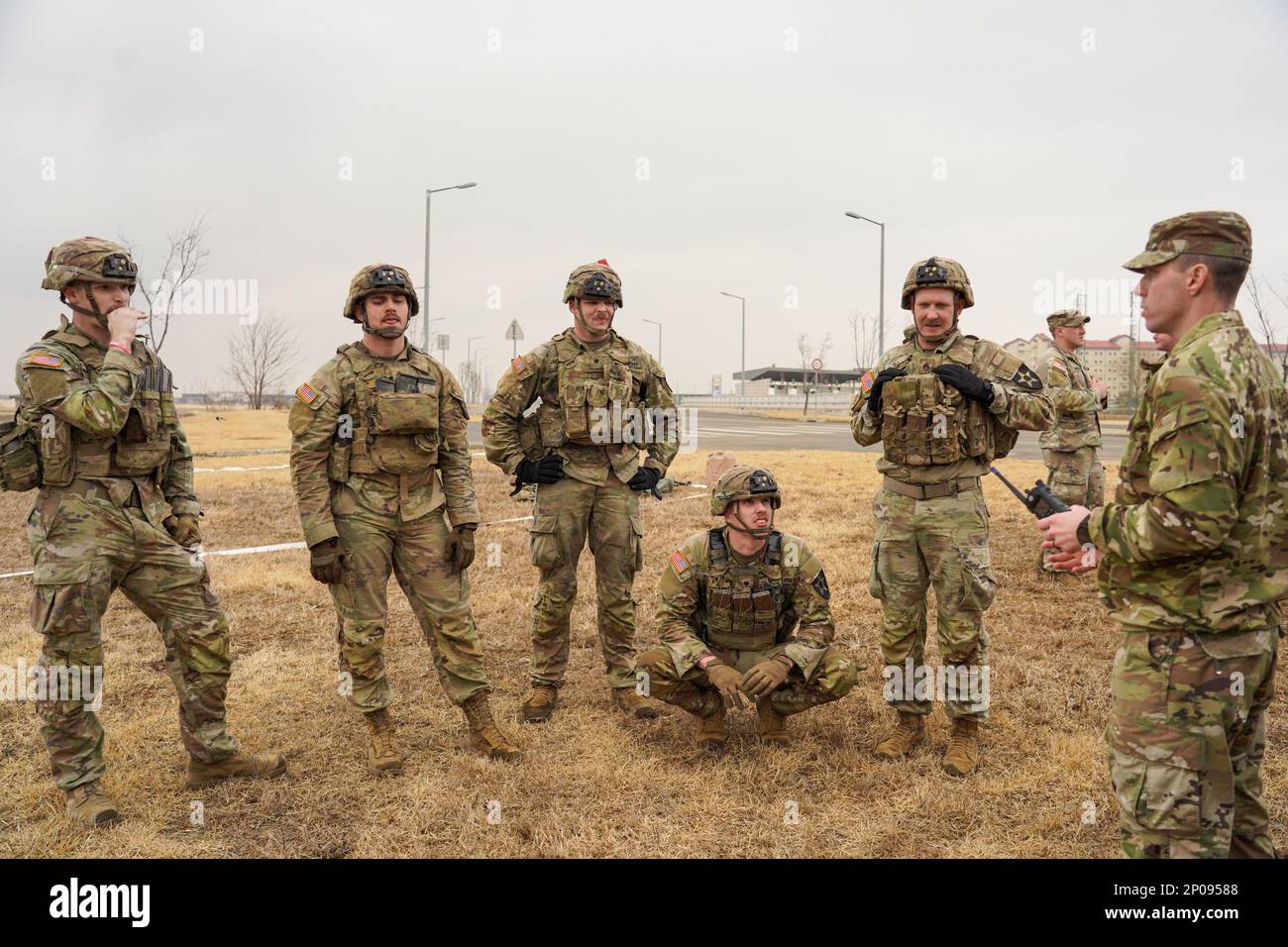 Soldiers across the 2nd Stryker Brigade Combat Team, 2nd Infantry ...
