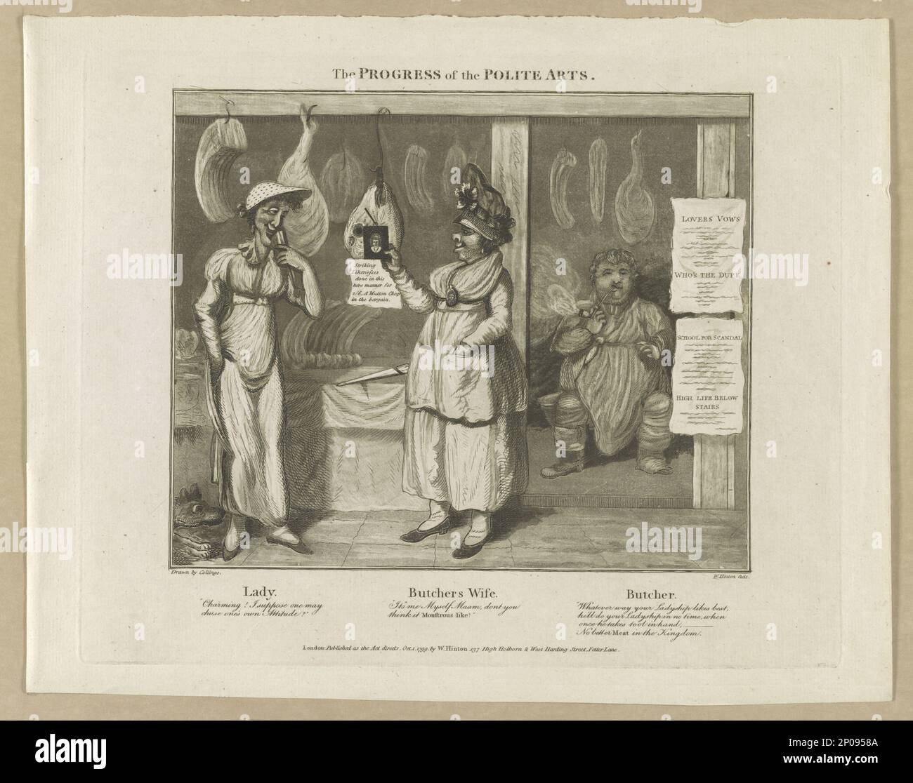 The progress of the polite arts Drawn by Collings ; W. Hinton, fecit ...