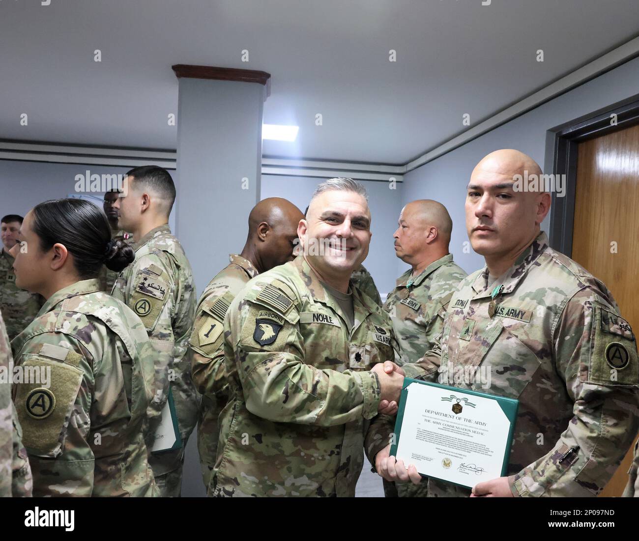 Area Support Group - Kuwait celebrates the end of a tour for dozens of ...