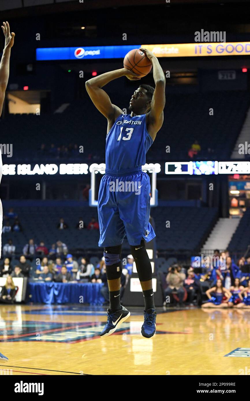ROSEMONT, IL - FEBRUARY 11: Creighton Bluejays forward Cole Huff (13 ...