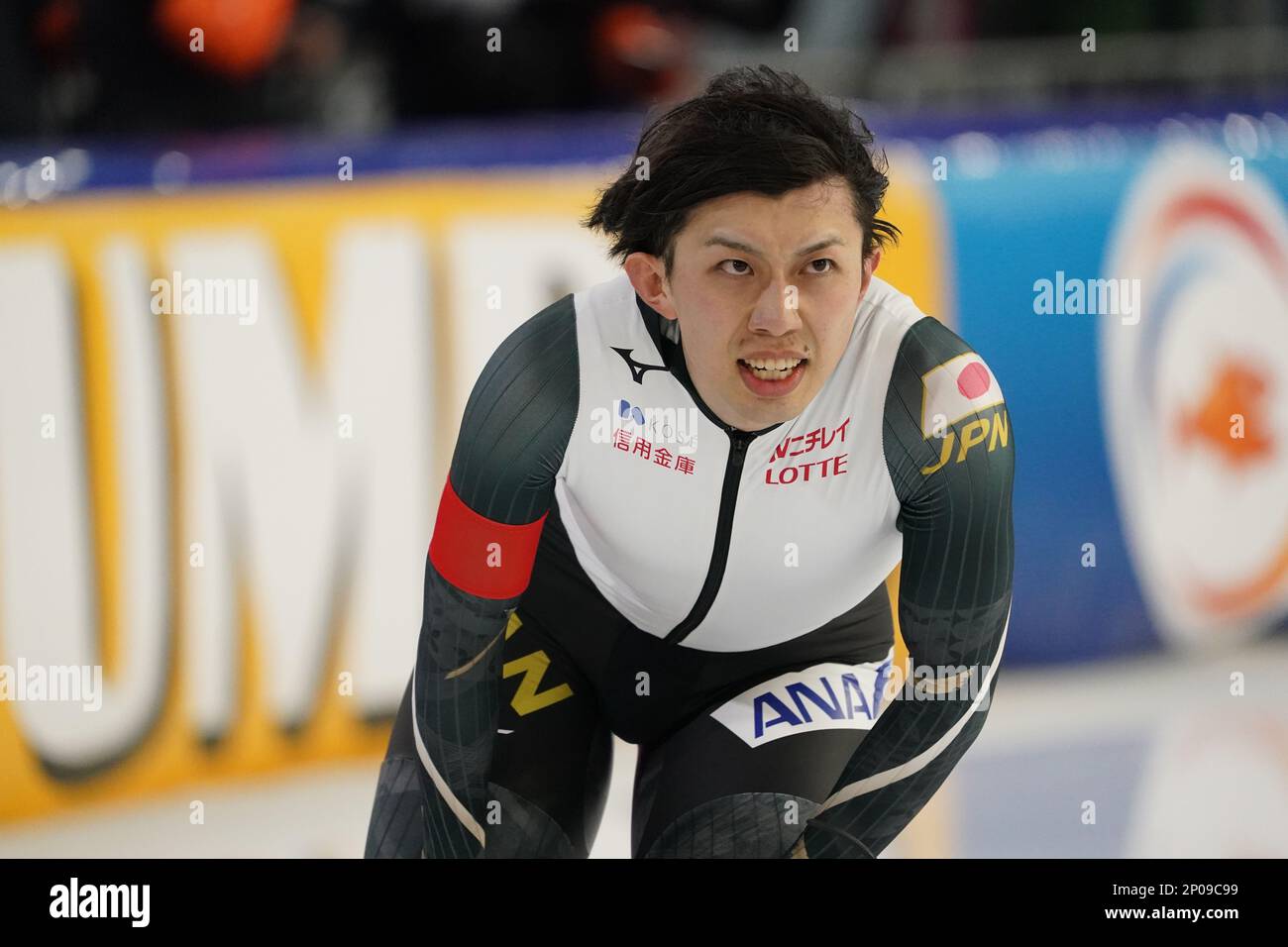 Seitaro Ichinohe (JPN) in action during the 5000m men during ISU World Championships Speed ...