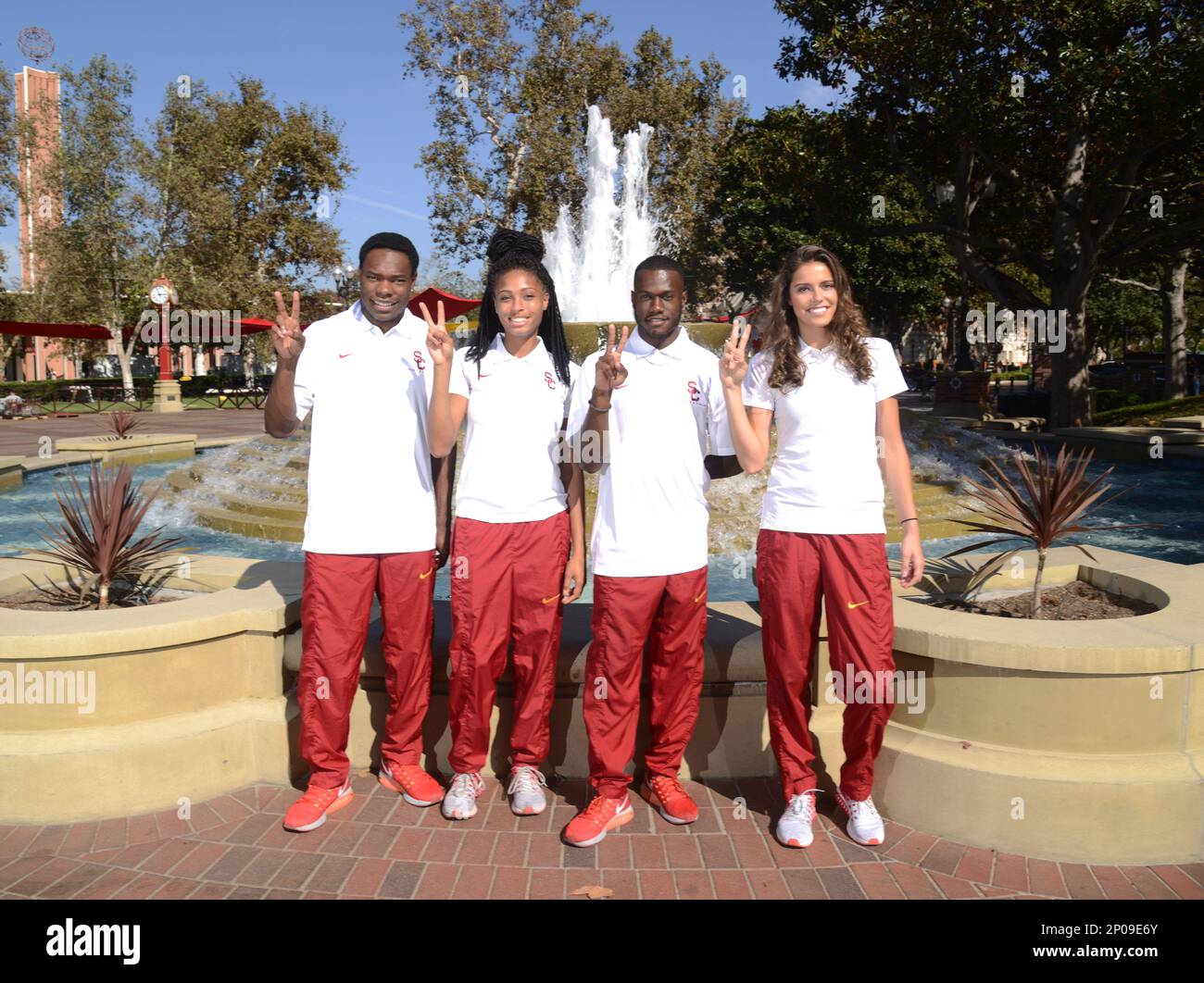 Oct 5, 2016; Los Angeles, CA, USA; Southern California Trojans track ...