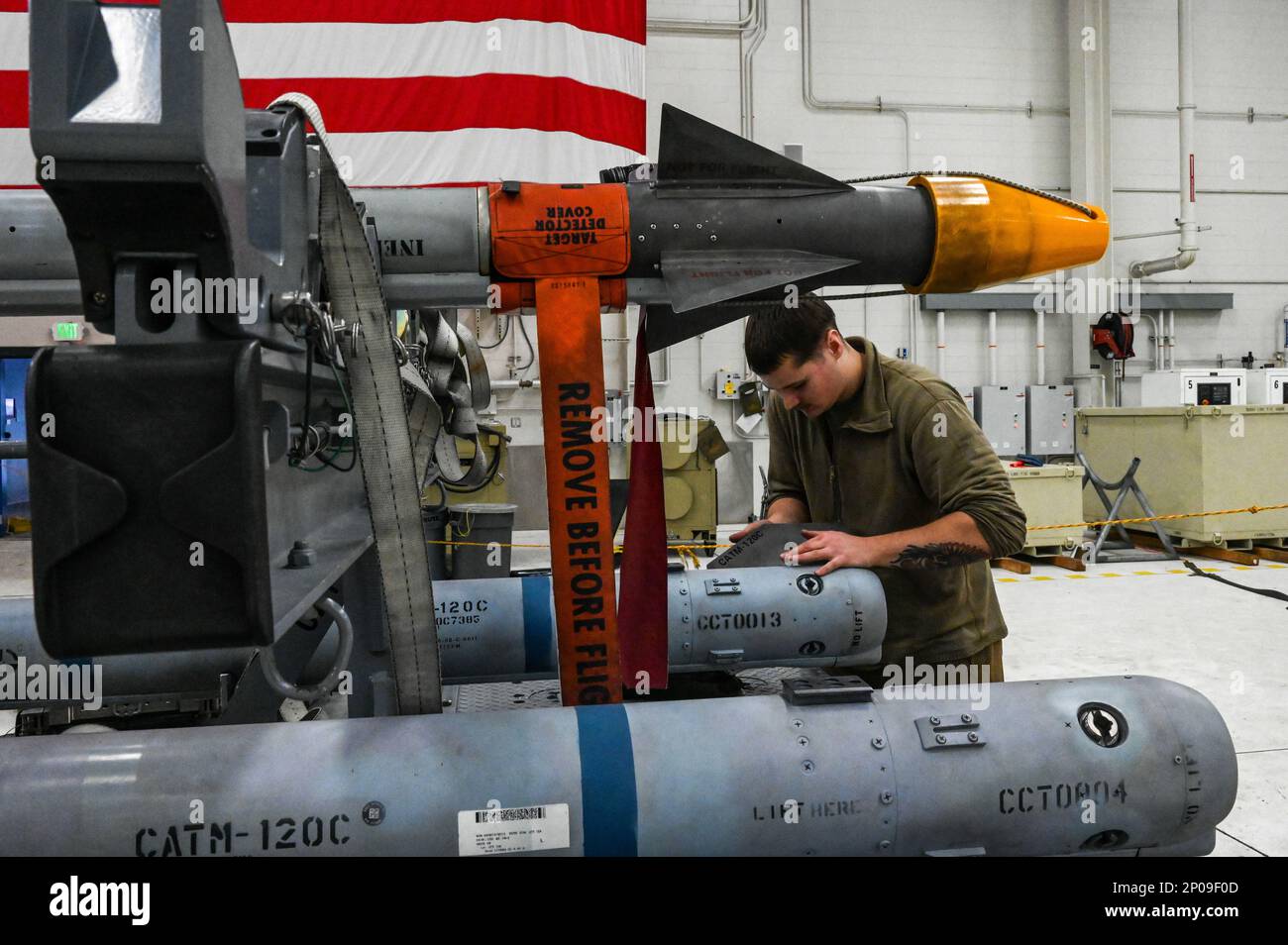 Jan 20, 2023, load crews form the 477th Aircraft Maintenance Squadron ...