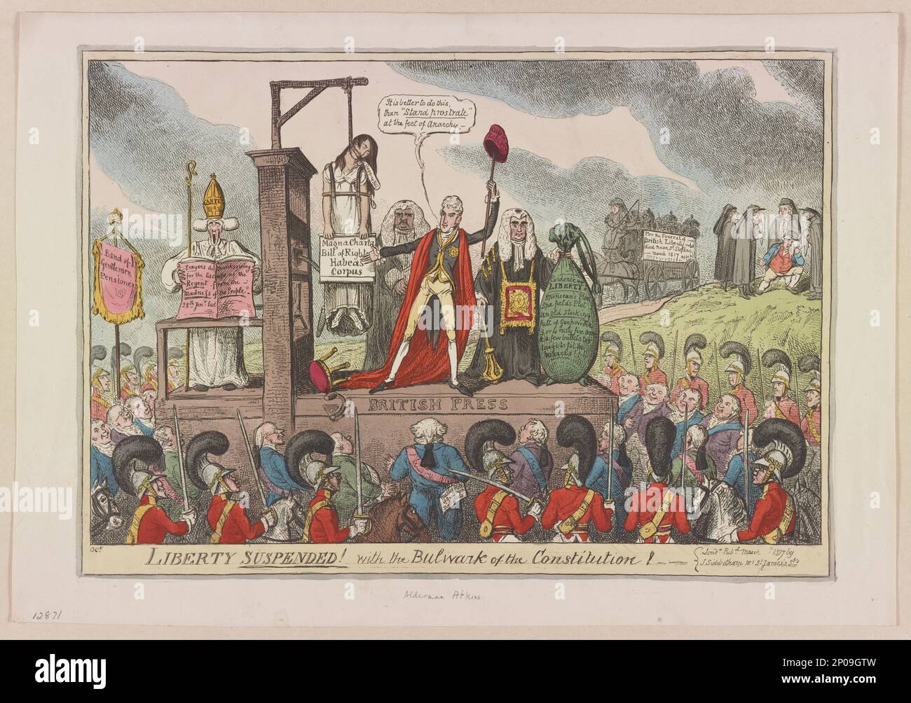 19th century british cartoons hi-res stock photography and images - Alamy