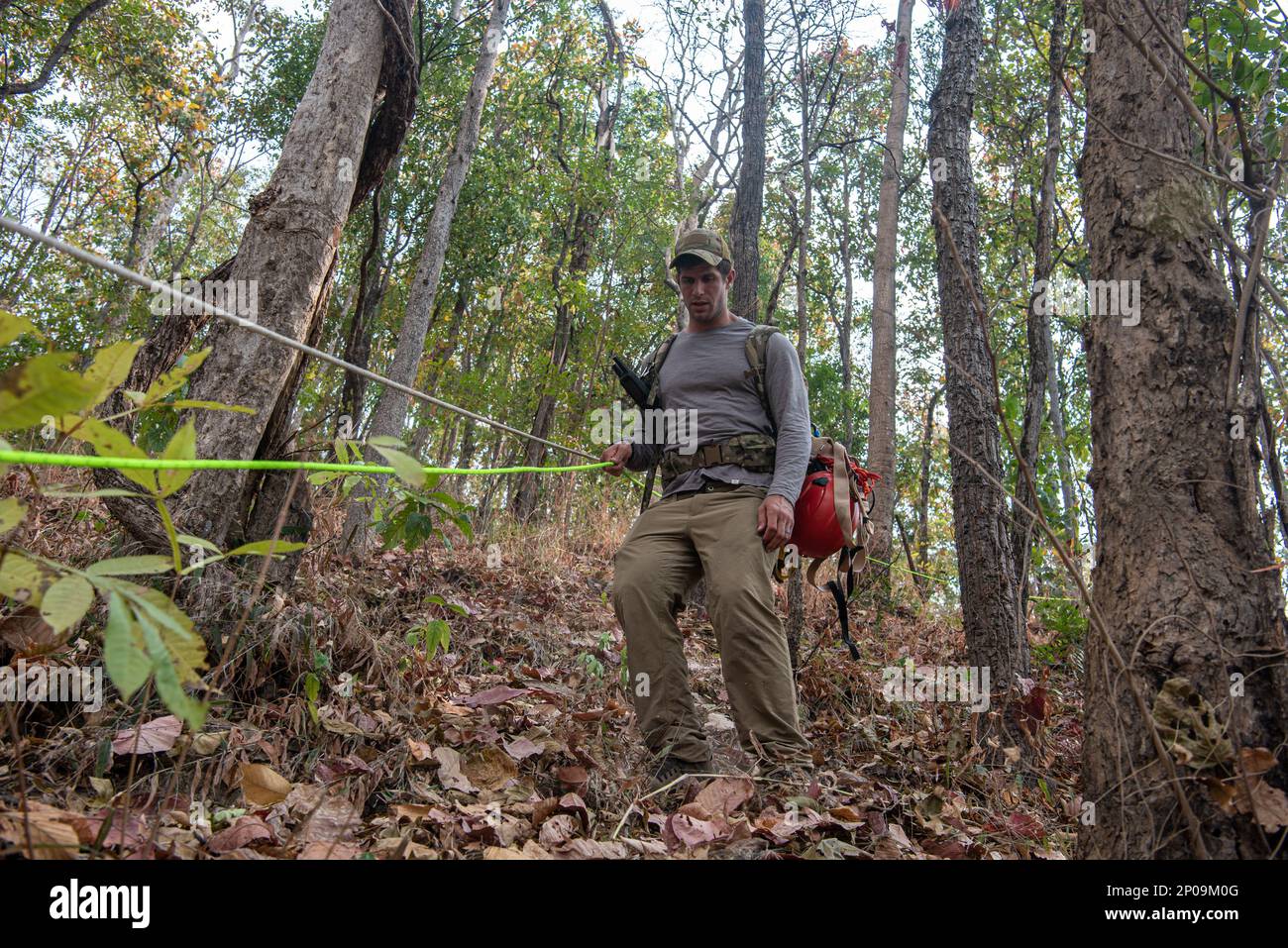 U.S. Army Cpt. Jonathan Hootnick, team leader, assigned to the Defense ...